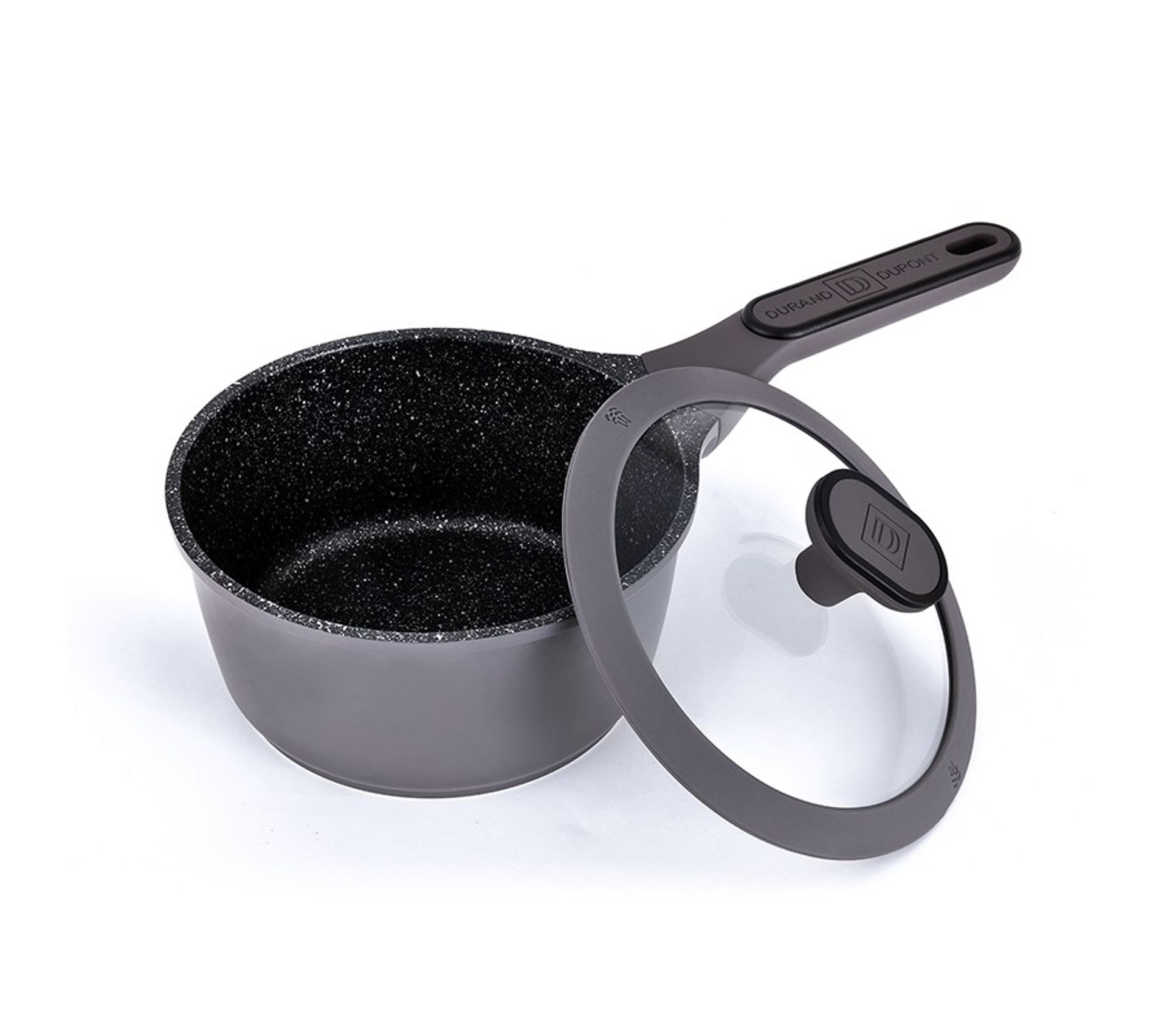 Casserole 18 Cm En Fonte D'aluminium Avec Couvercle Sycamore Cas18tfi De Kitchencook - Casserole ...