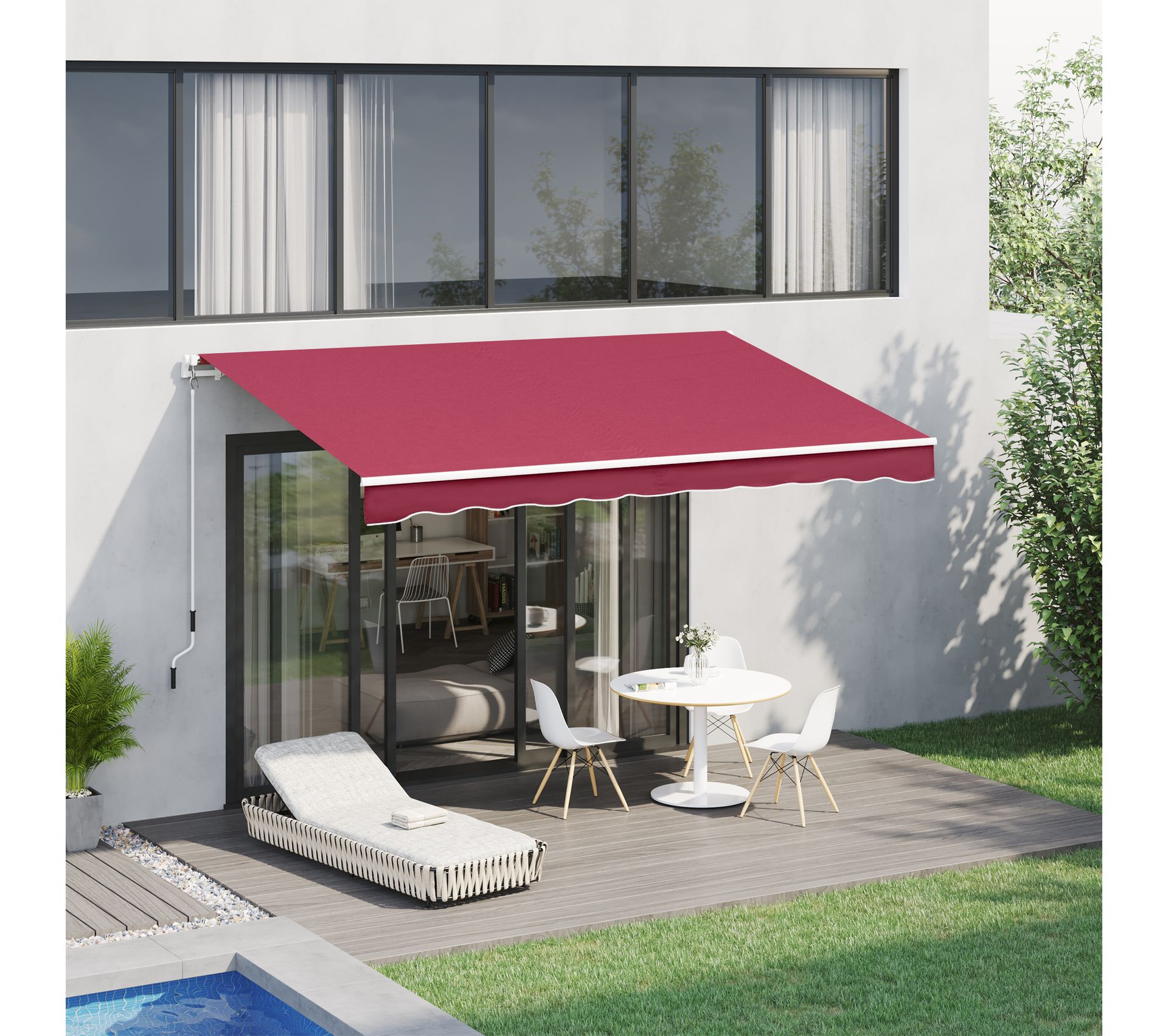 Store Banne Manuel 3l X 2 5l M Bordeaux Store Ext rieur BUT Store Banne Manuel 3l X 2 5l M Bordeaux Store Ext rieur BUT