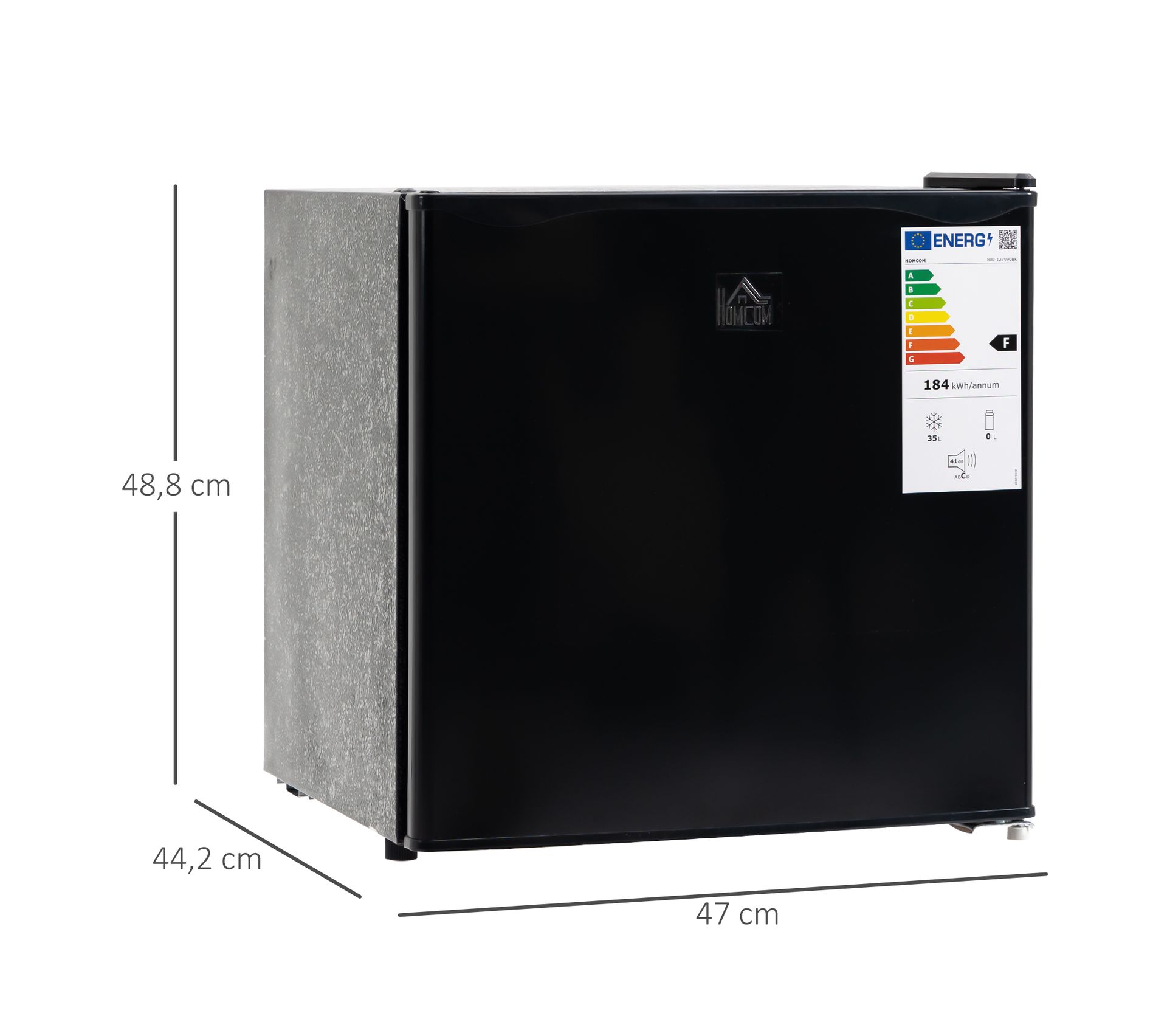 Mini Congélateur Compact 35l Noir - 800-127V90BK - Congélateurs BUT