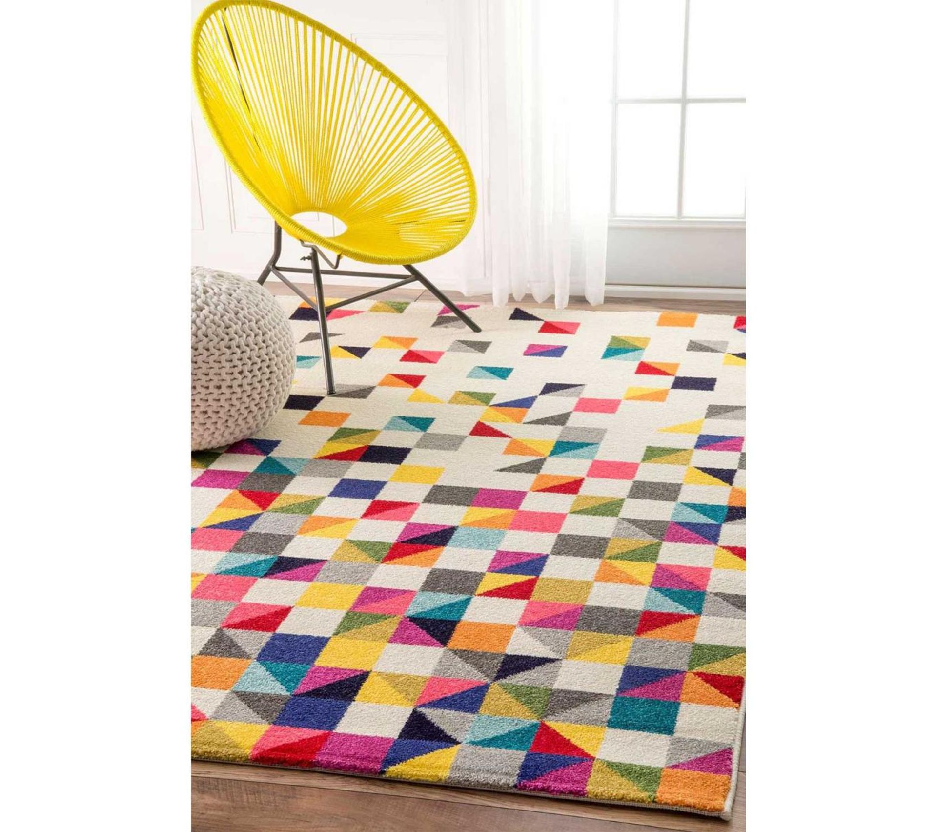 Tapis Salon 80x150 Detru Boutik Multicolore - Tapis salon et chambre BUT