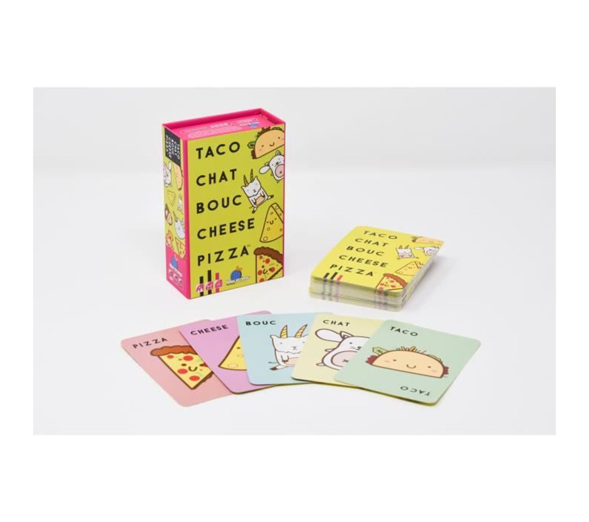 Taco Chat Bouc Cheese Pizza - Jeux De Société - Blackrock Games - Jeux ...