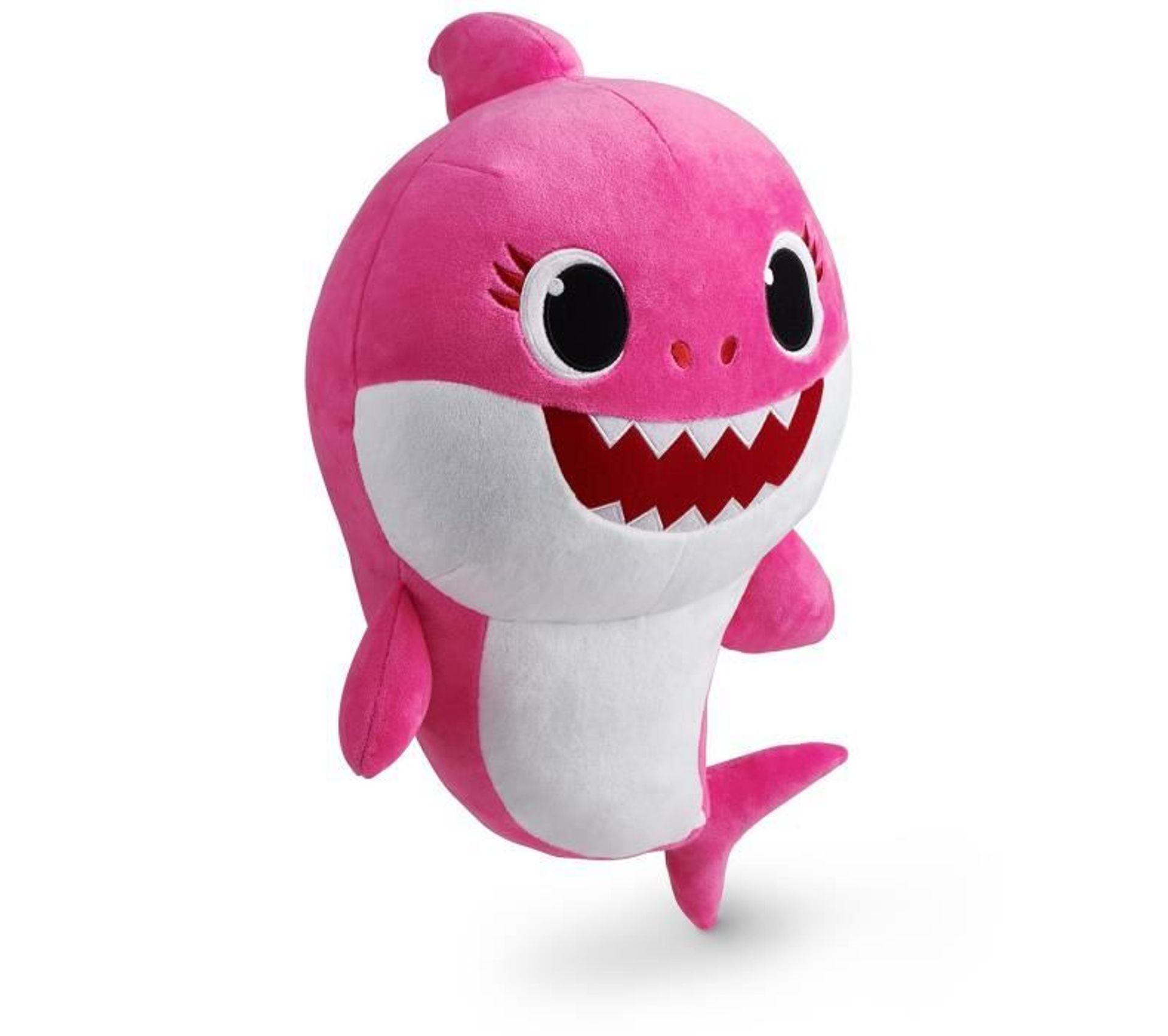 Baby Shark - Peluche Musicale Rose - 30 Cm - Peluche BUT