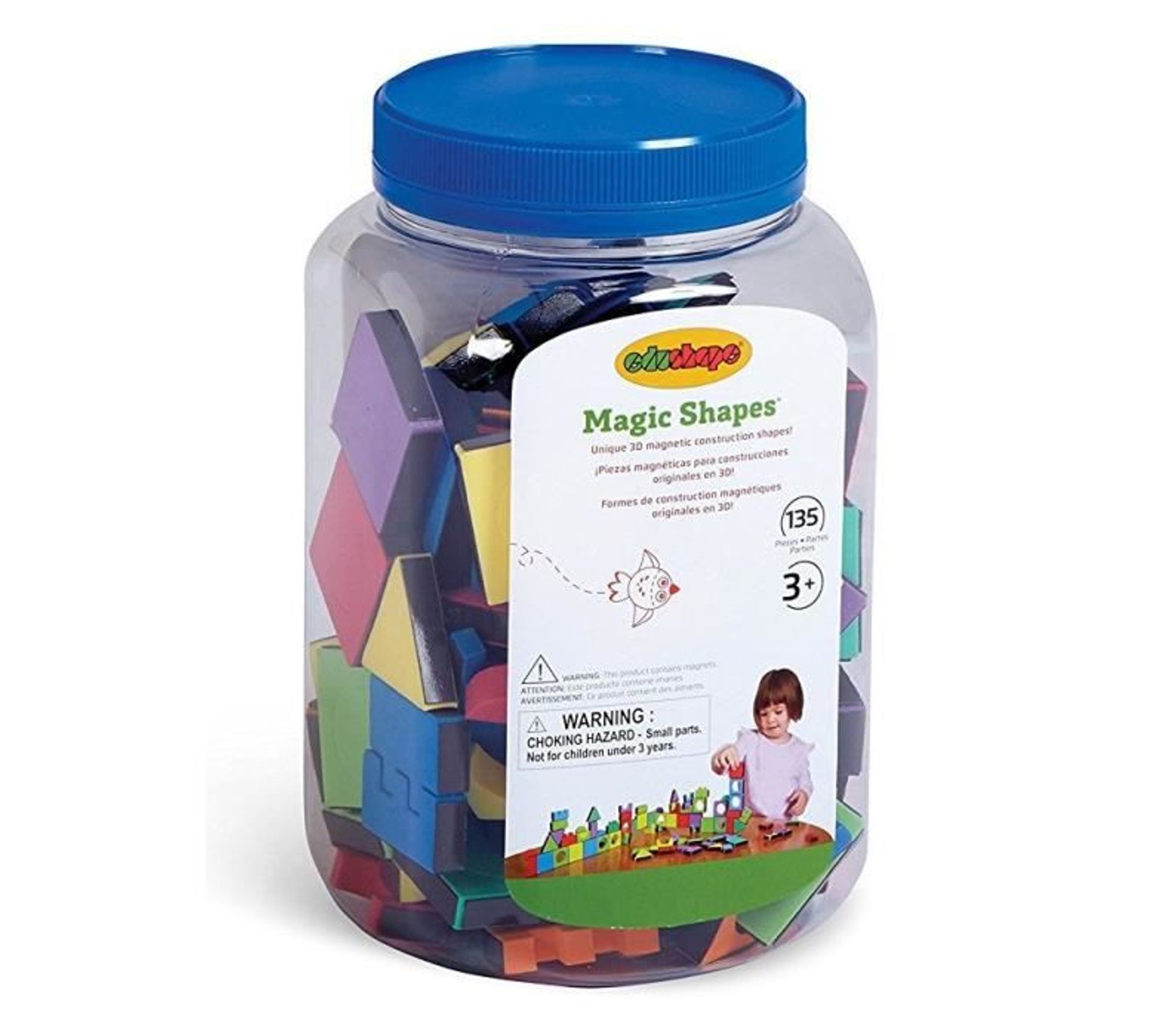Magic Shapes - 135 Pieces - Jeux - Jouets BUT