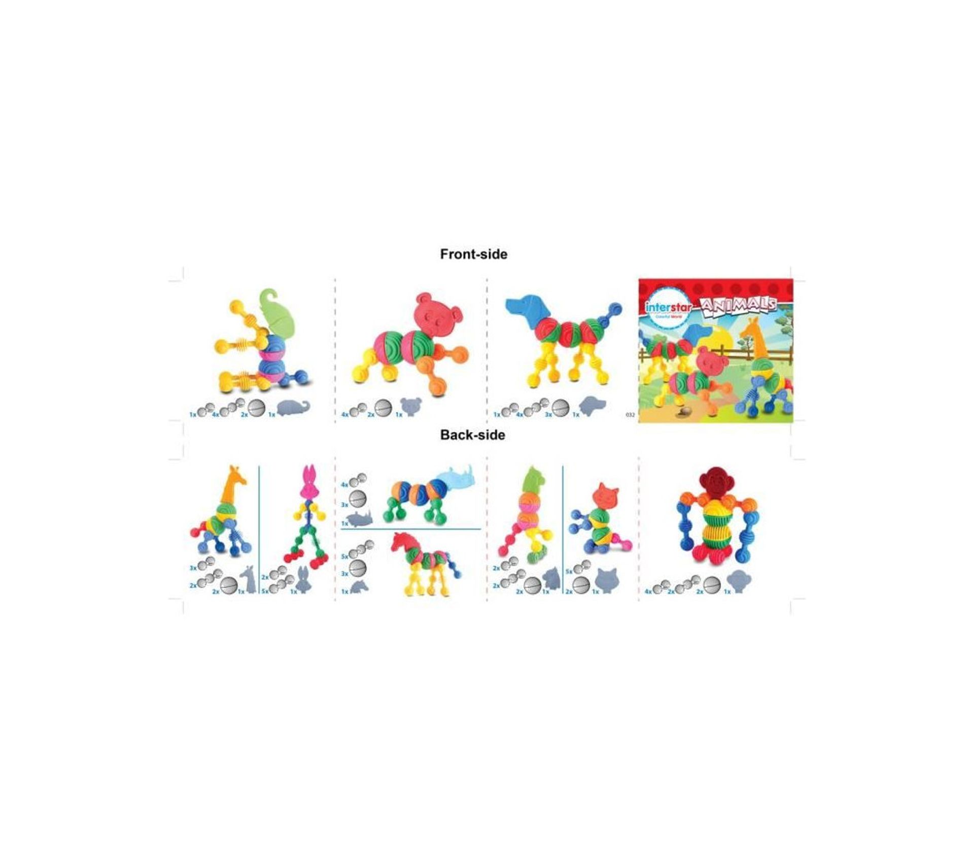 Baril Interstar - 150 Pieces - Jeux - Jouets BUT