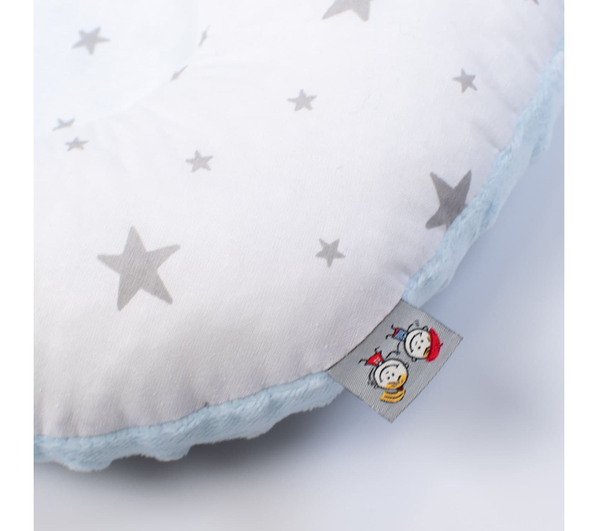 Oreiller Bébé Anti Tête Plate, Stella Bleu 30 Cm X 25 Cm - Oreiller et ...