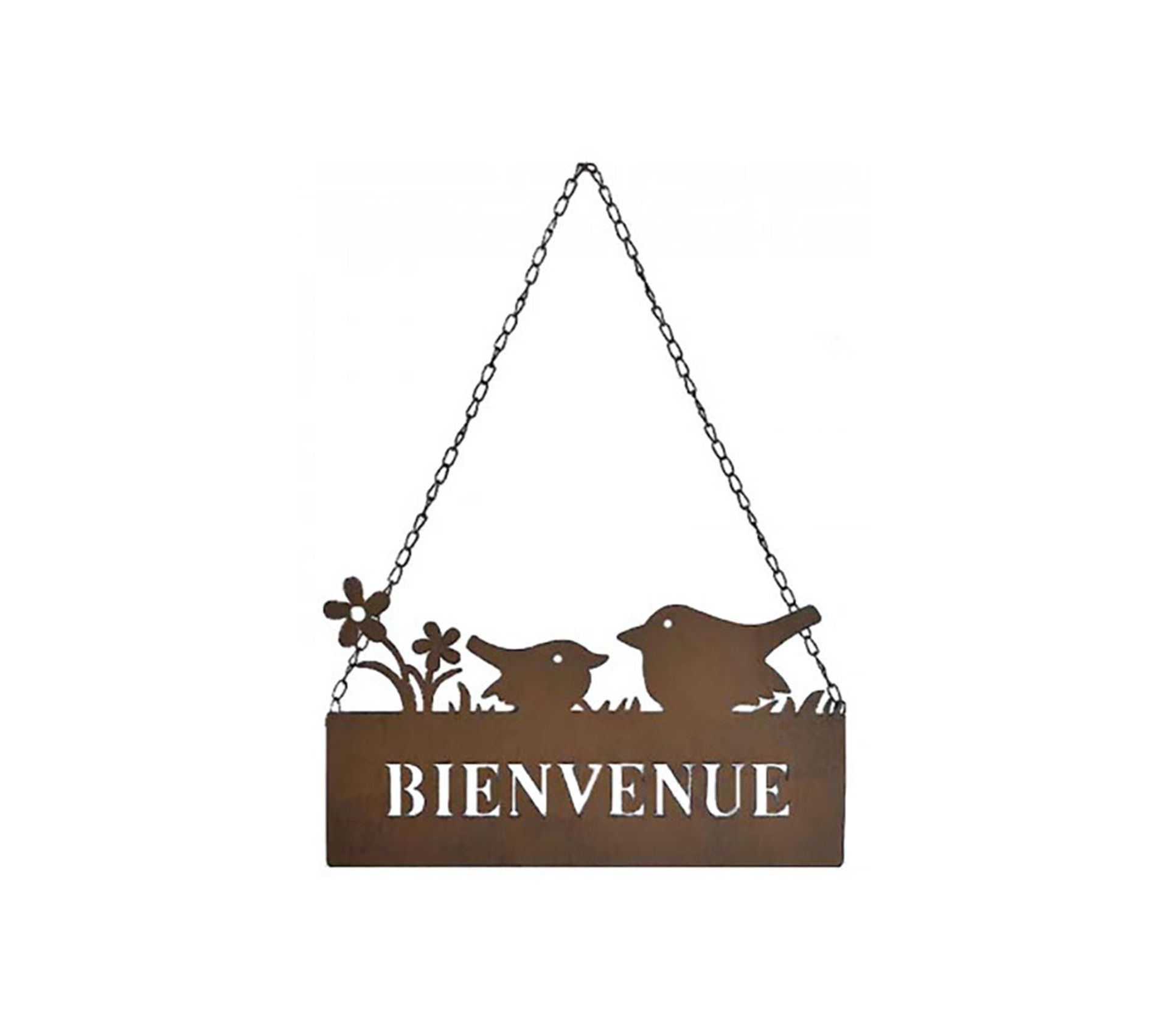 Pancarte Bienvenue 36 X 48 Cm - Objet de décoration extérieur BUT