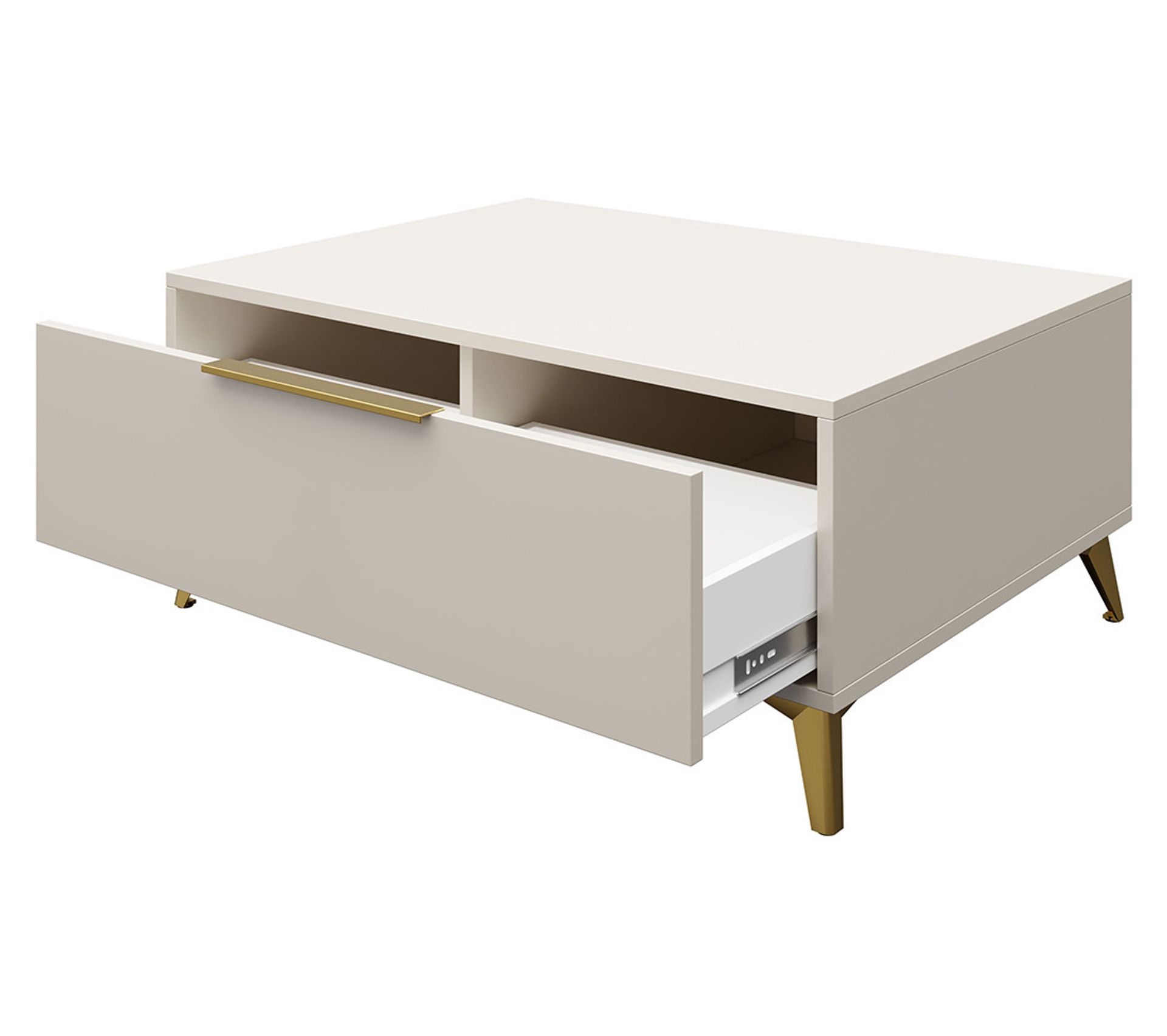 Boccioni - Table Basse - Beige - 104 Cm - Table basse BUT