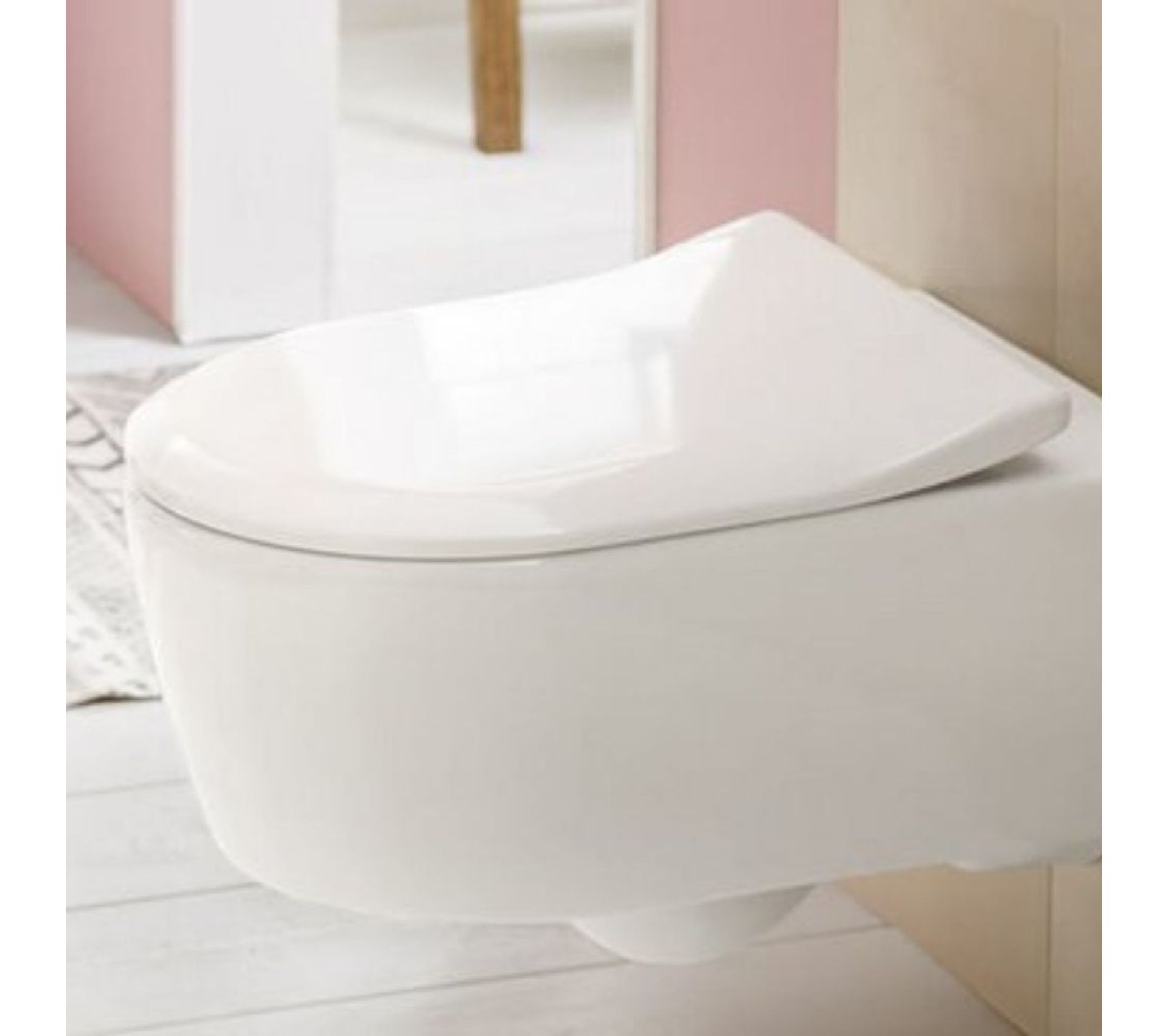 Pack Wc Suspendu Sans Bride Villeroy Et Boch Avento + Abattant + Plaque + Bâti - Toute l'offre ...