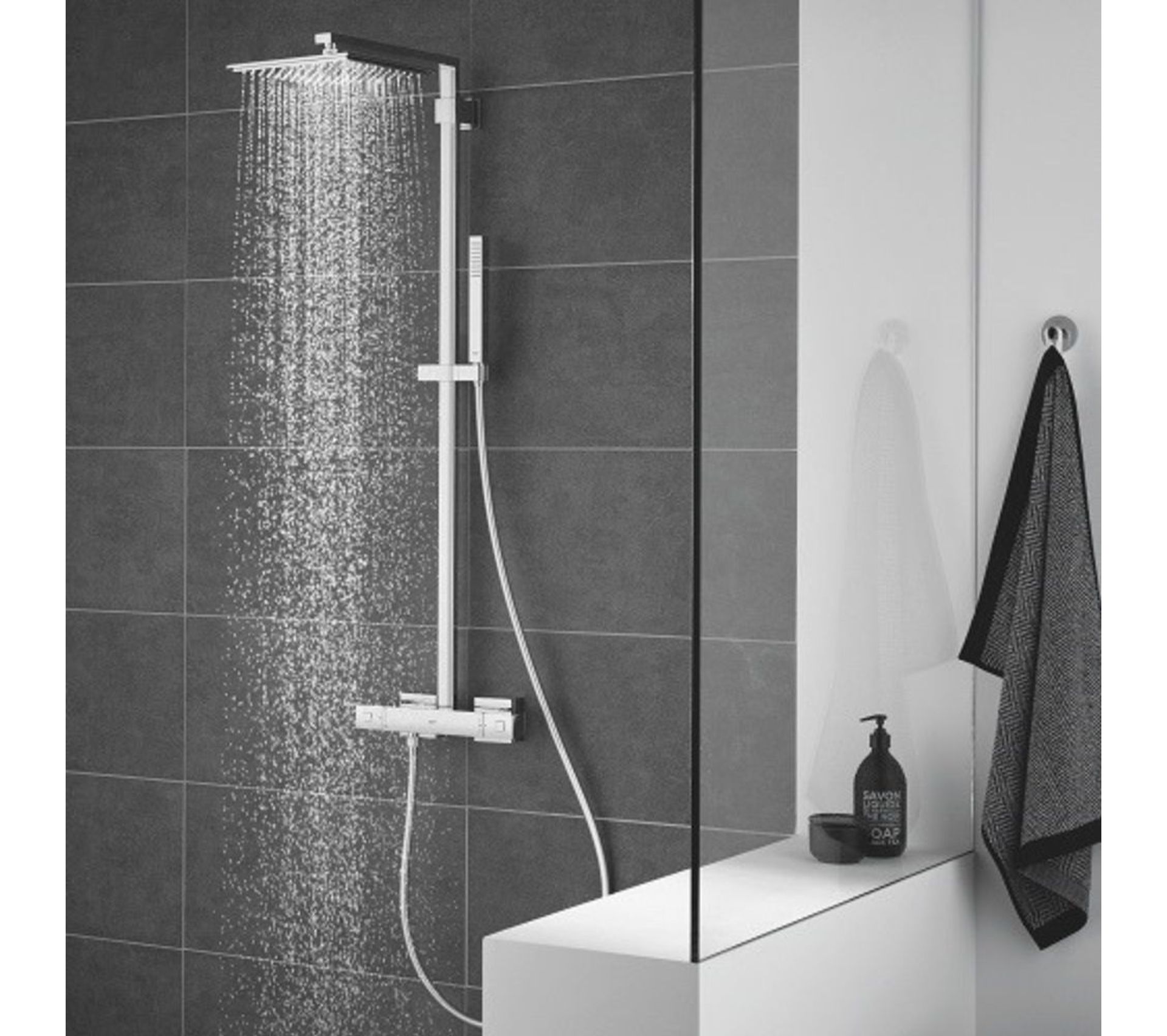Grohe Colonne De Douche Thermostatique Euphoria Cube System 230 Avec ...