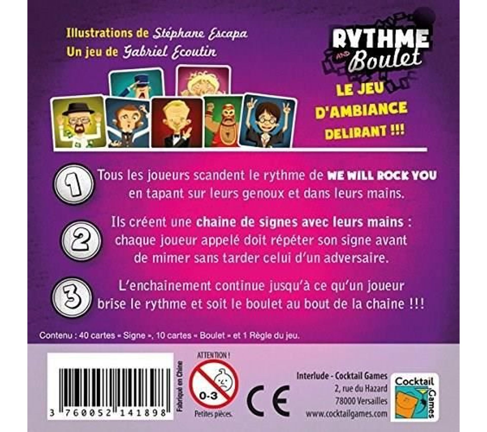 Jeu De Société Rythme et Boulet - Jeux - Jouets BUT