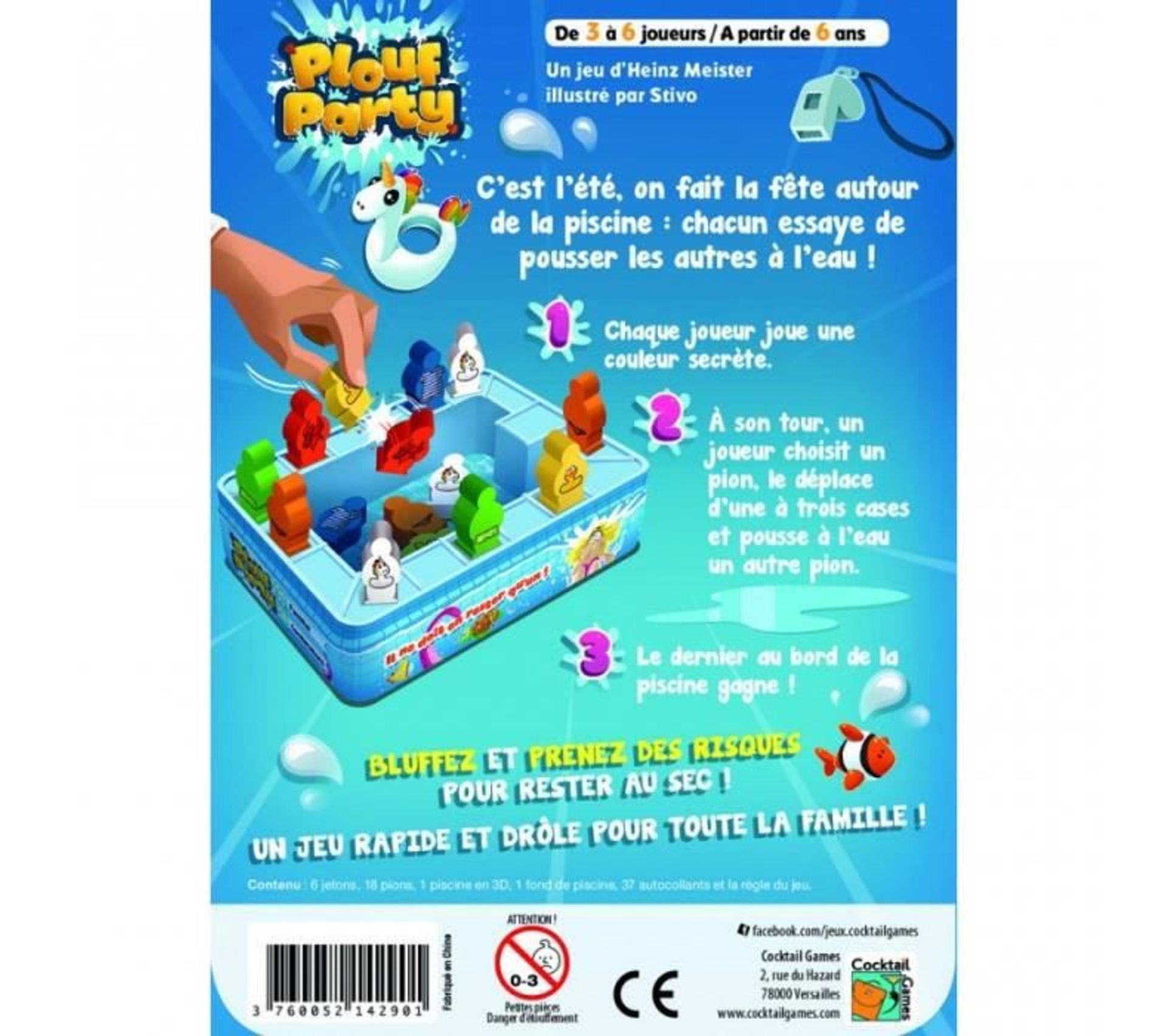 Jeu De Société Plouf Party - Jeux - Jouets BUT