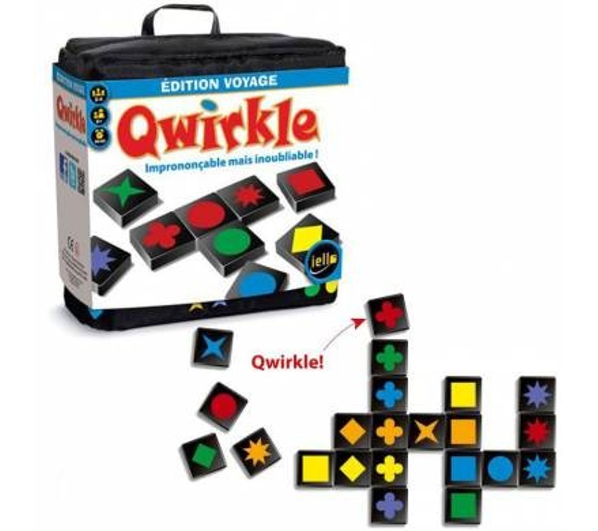 Jeu De Société Qwirkle Voyage À Partir De 6 Ans - Jeux - Jouets BUT