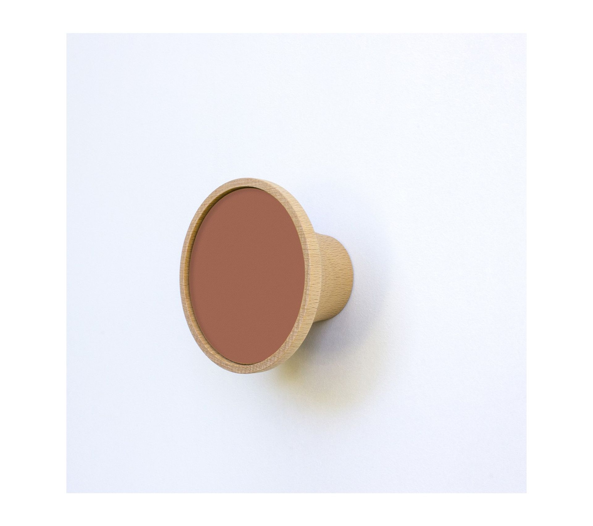 Patère Ronde En Bois De Hêtre - L5 Cm - Porte-manteaux BUT