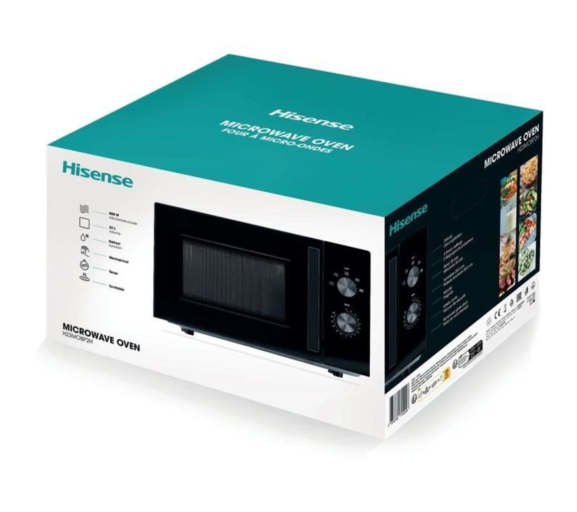 Micro-ondes Monofonction Pose Libre H23mobp2h - 23 L - 800 W - L41 Cm ...