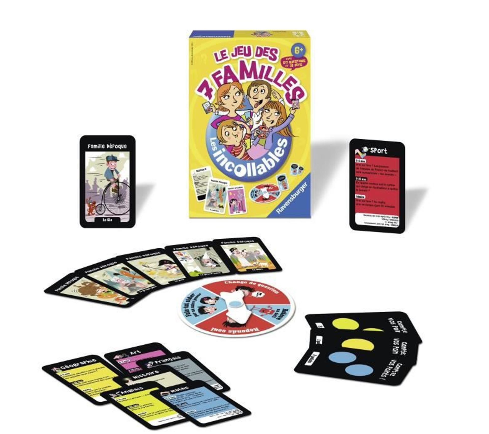 Le Jeu Des 7 Familles Des Incollables - Jeux - Jouets BUT