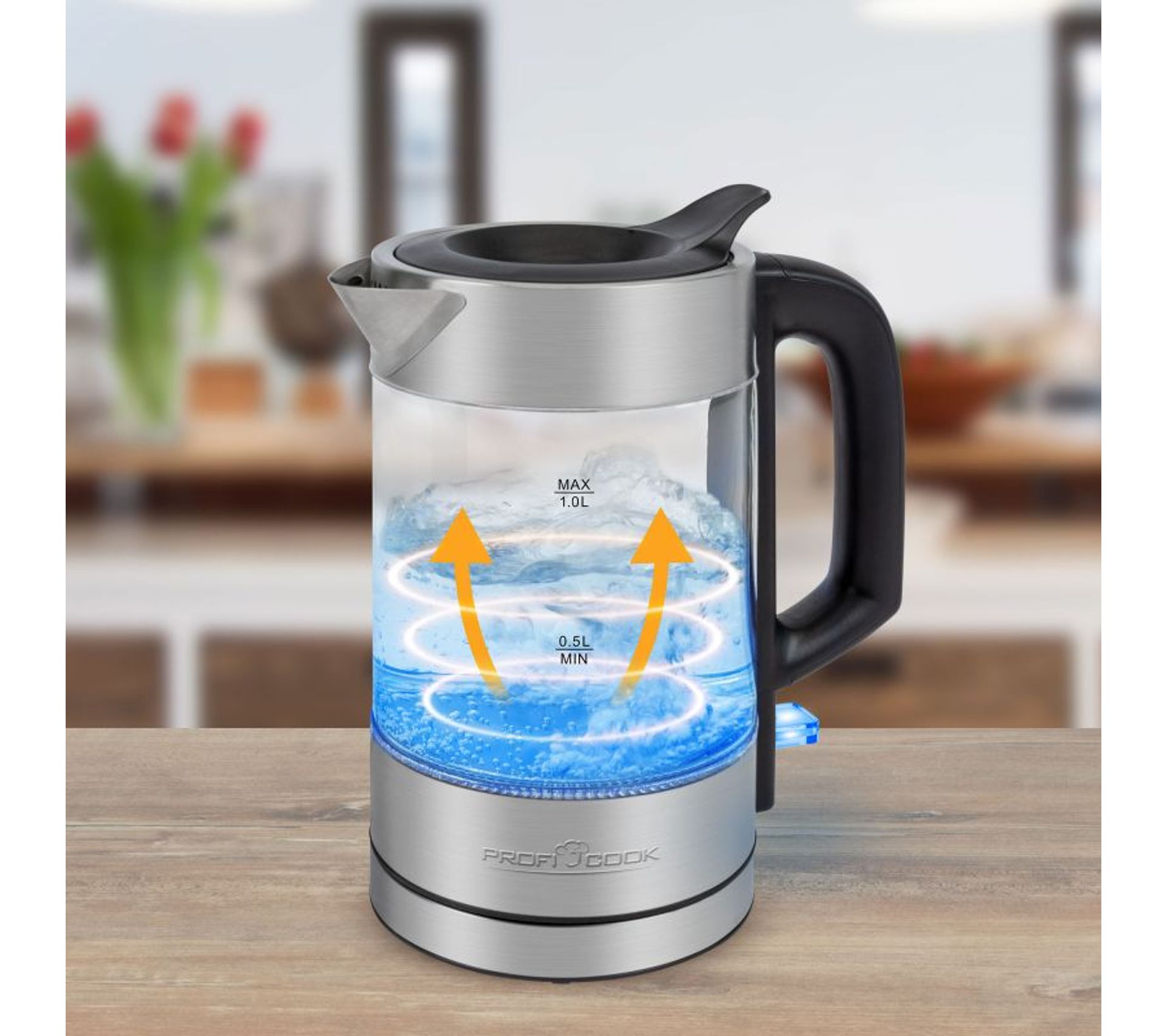 Bouilloire Électrique En Verre 0,5l PC-wks1228g - BUT