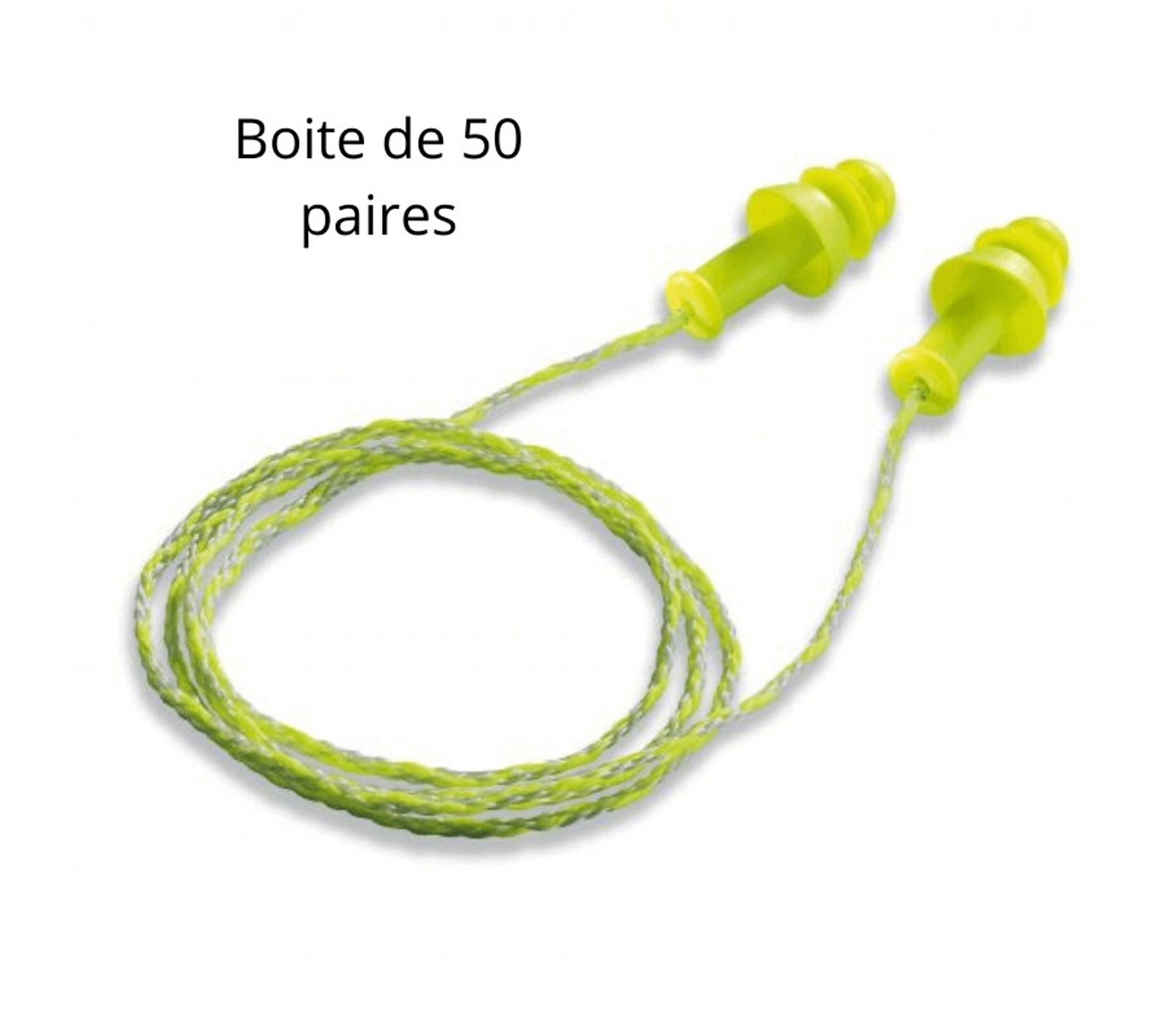 Bouchons De Protection Auditive Whisper + Uvex Boîte De 50 - Casque ...