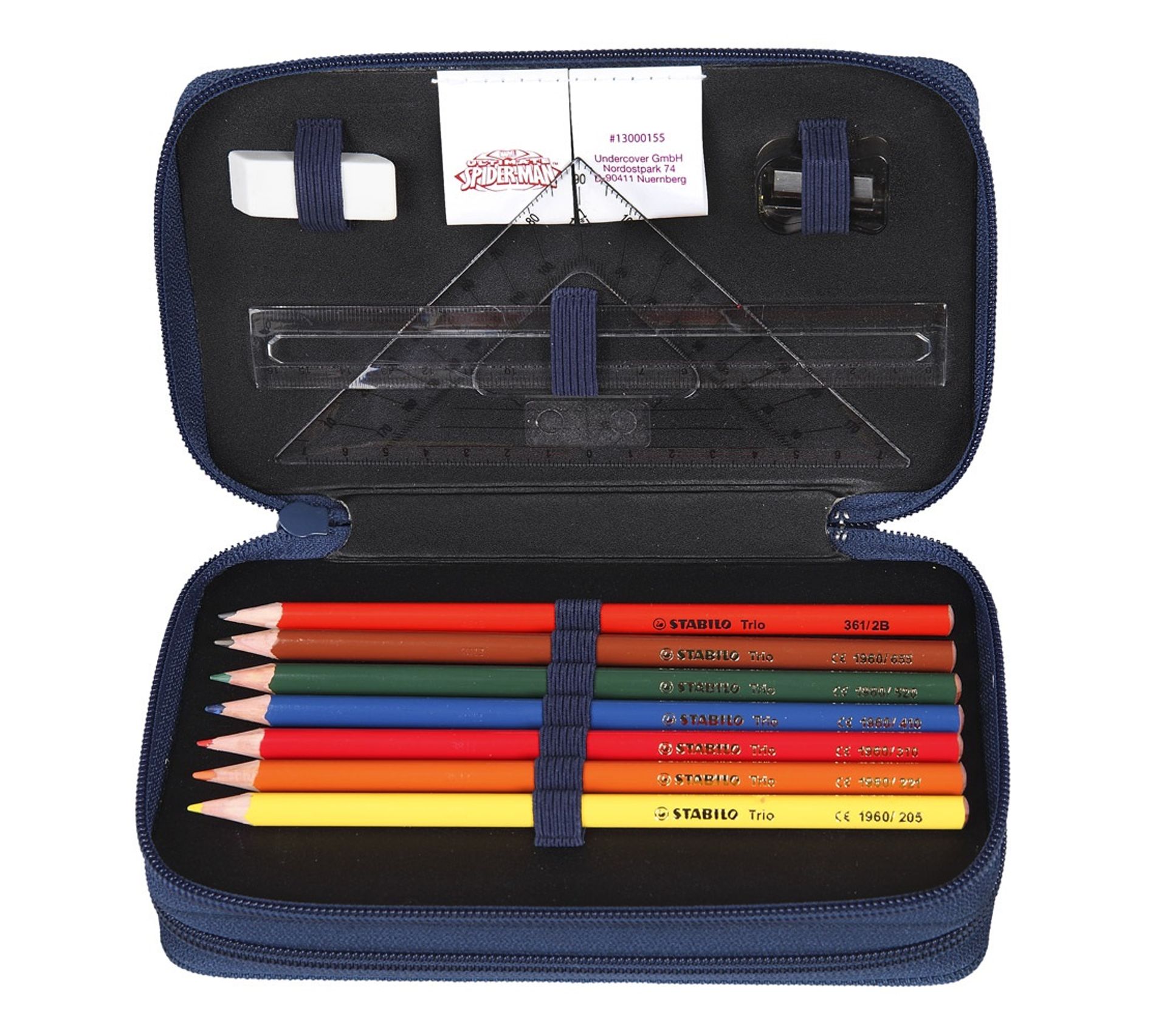 Spiderman Trousse Garnie 30 Pièces Ultimate - Papeterie - Fourniture de ...