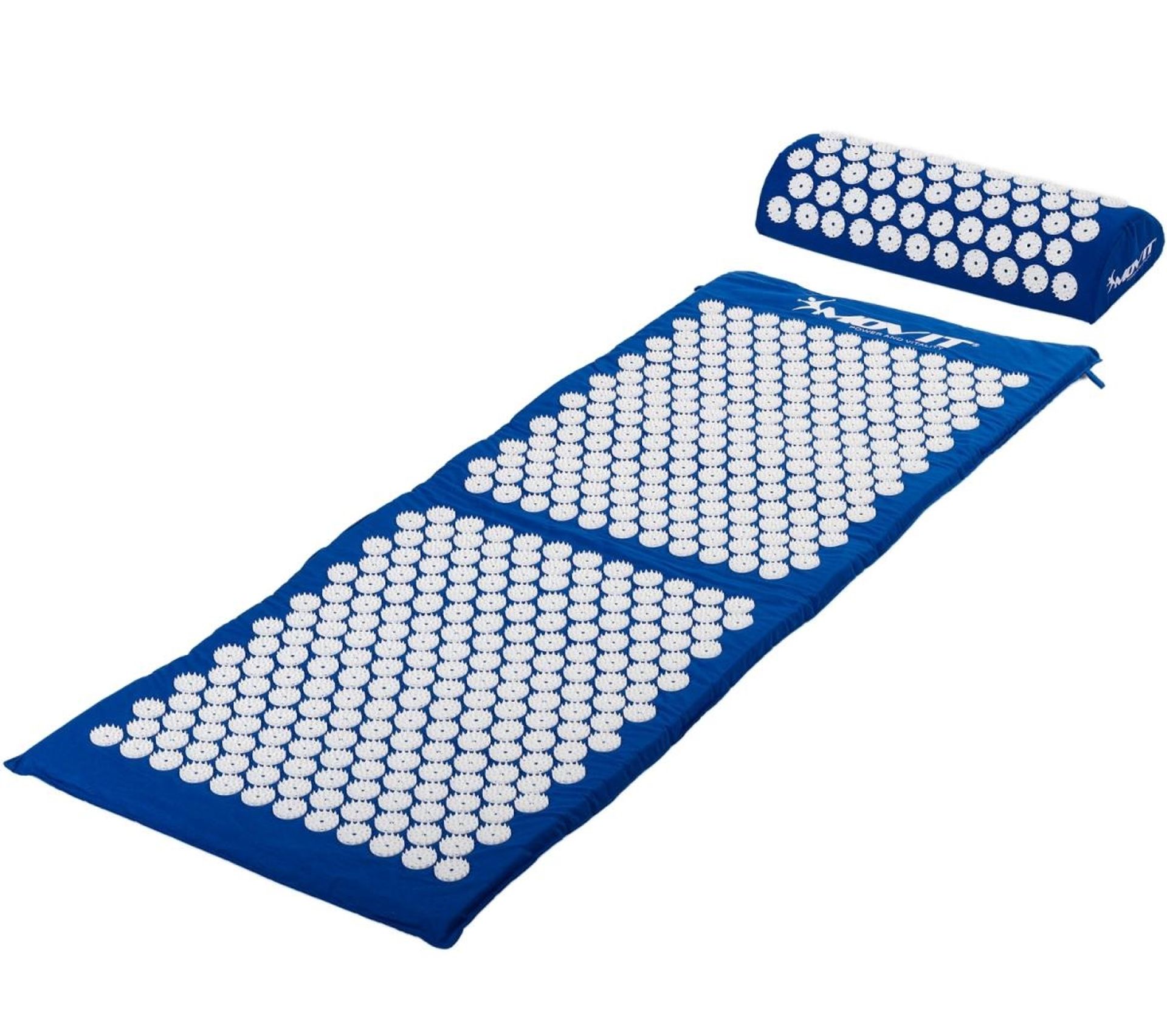 Tapis D'acupression 130x150 cm Avec Coussin - Bleu Foncé - Accessoire ...