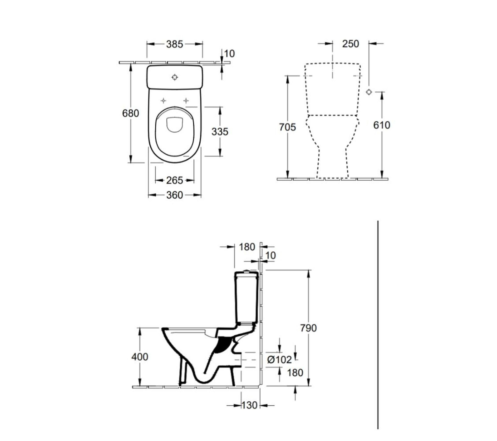Pack Wc Villeroy Et Boch O. Novo Plus Ovale Sortie Horizontale Blanc Ceramicplus - Toute l'offre ...