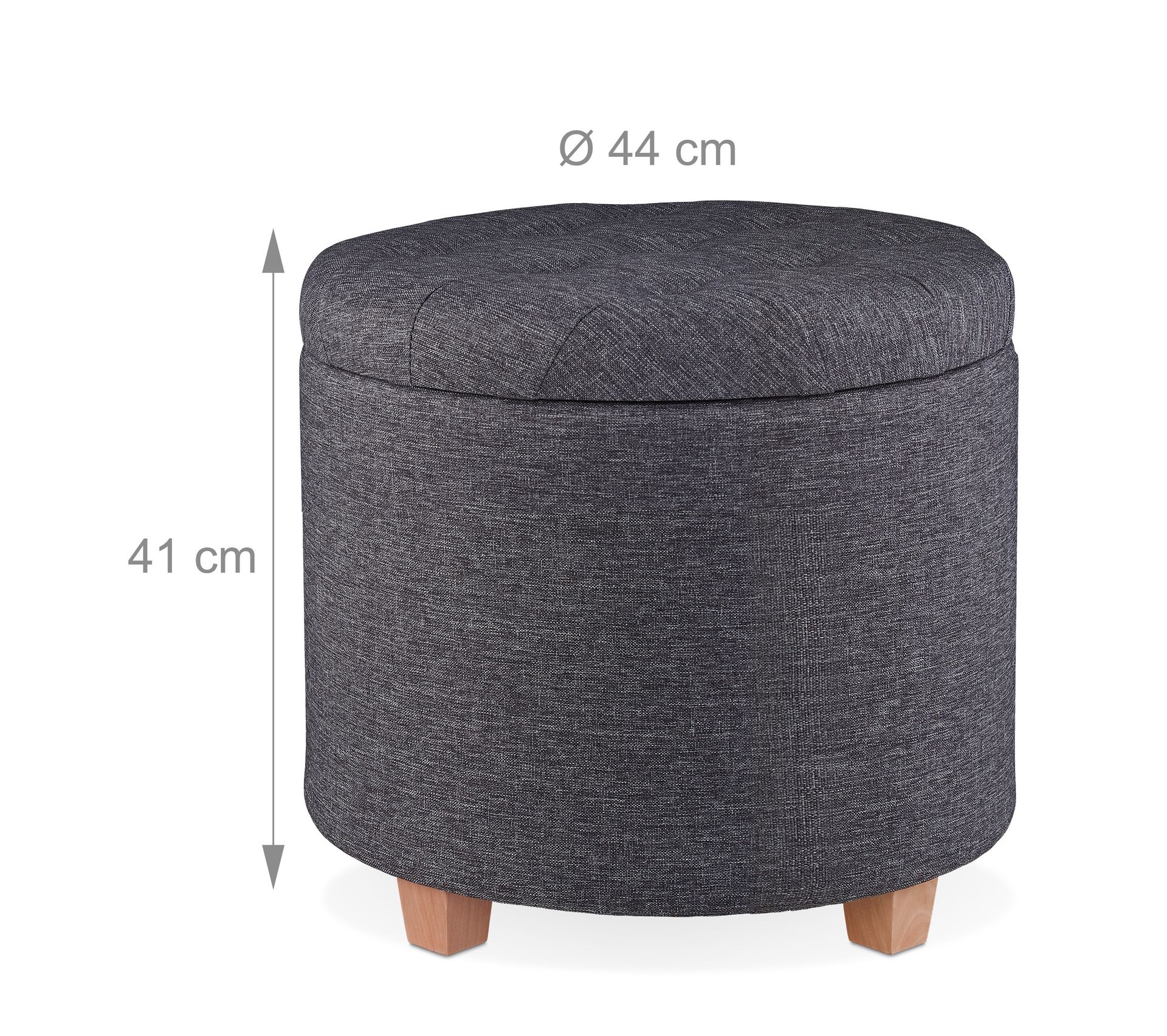 Pouf De Rangement Rond - Pouf - Poire BUT