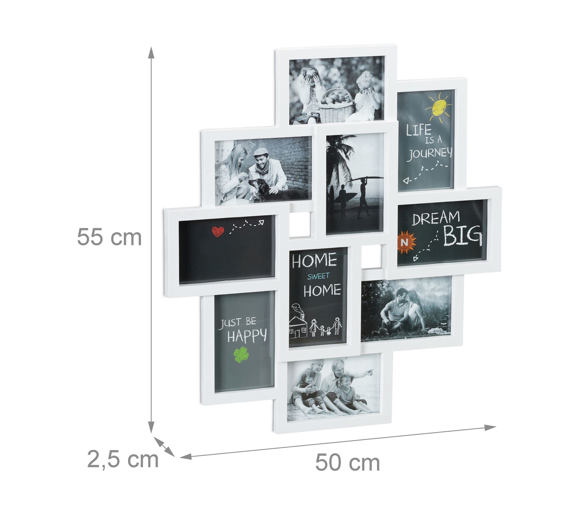 Cadre Photos Pêle-mêle - Cadre photo - Pêle mêle BUT