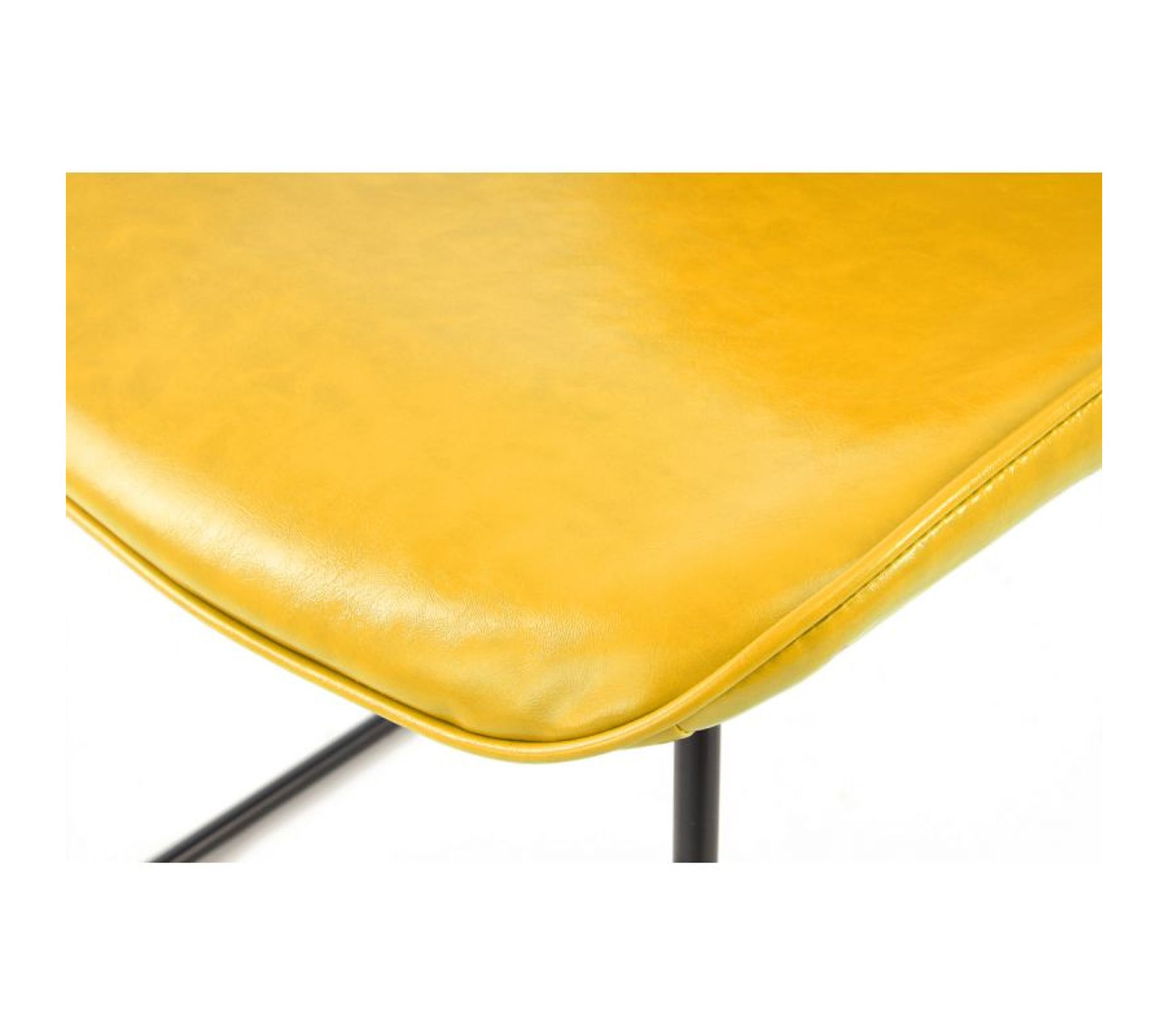 Lot De 2 Chaises Design "cora" 81cm Jaune - Chaise BUT