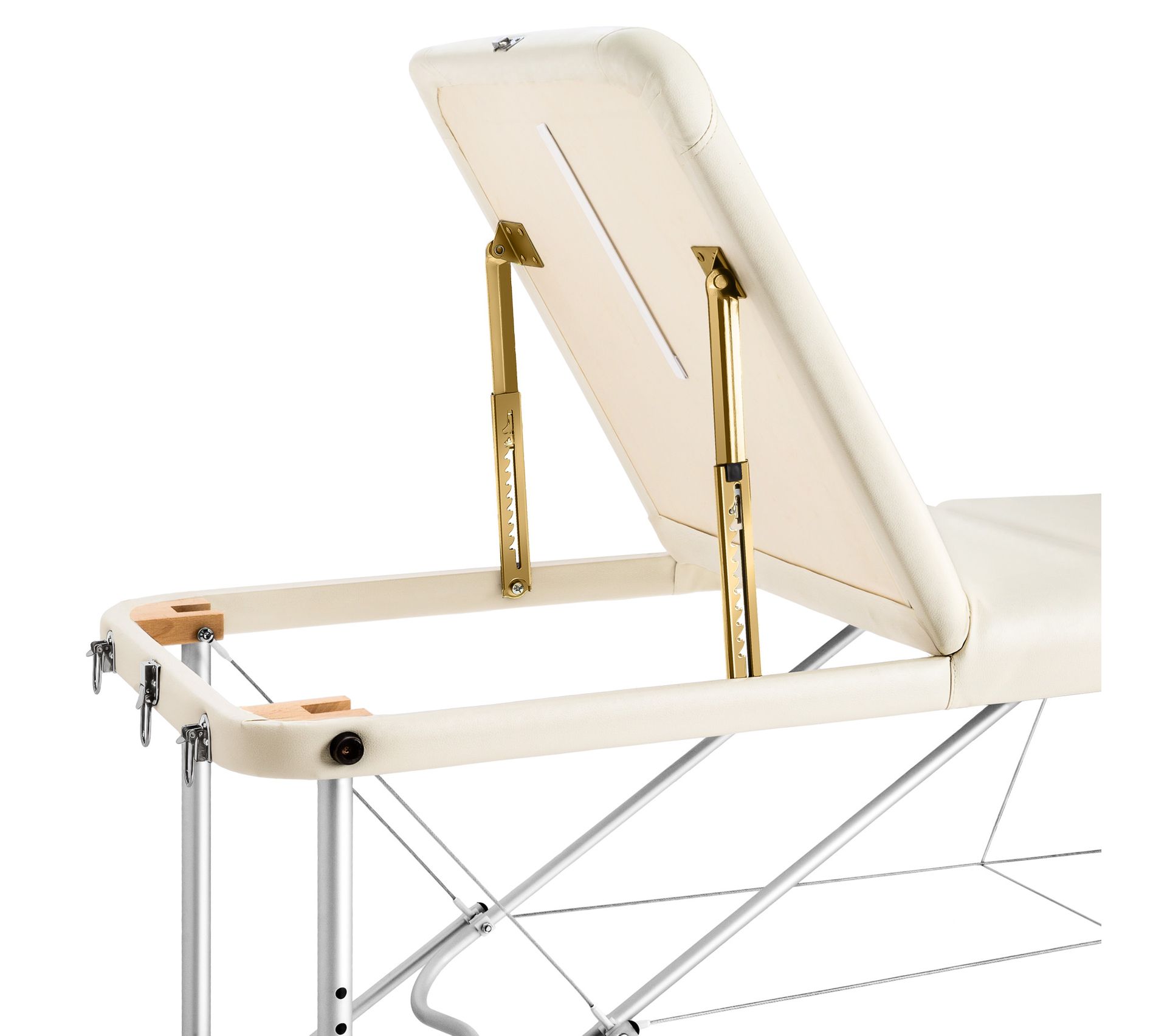 Table De Massage 3 Zones Avec Rembourrage De 5cm Et Châssis En