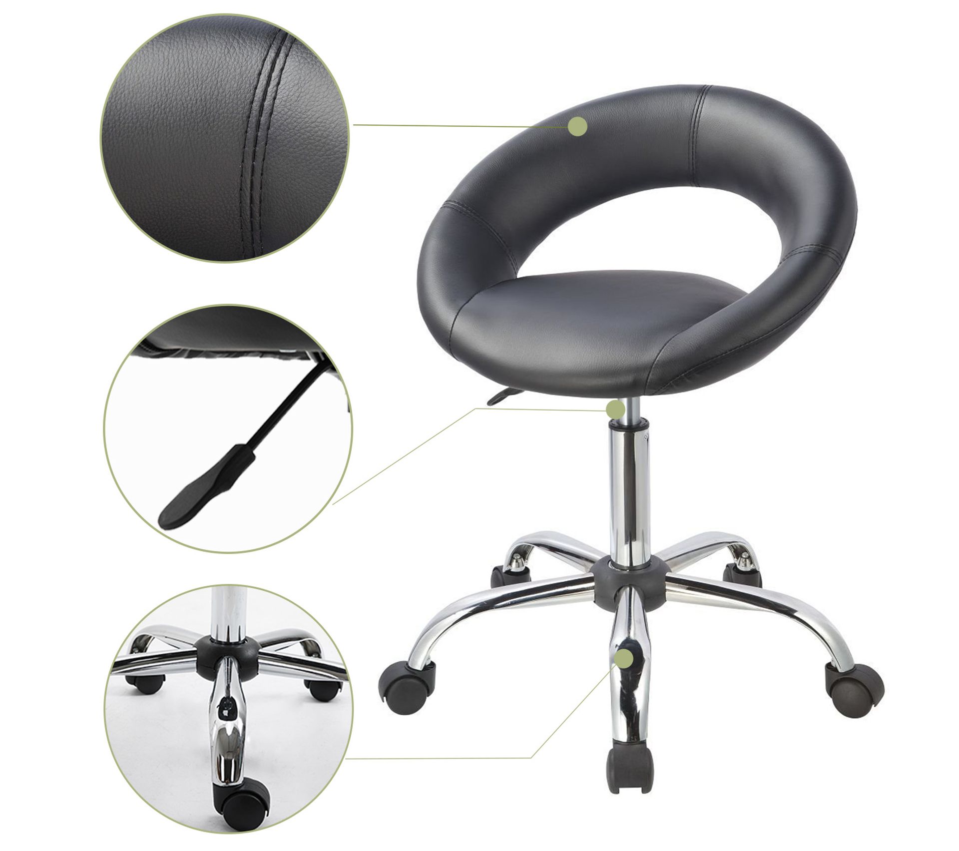 Tabouret A Roulettes