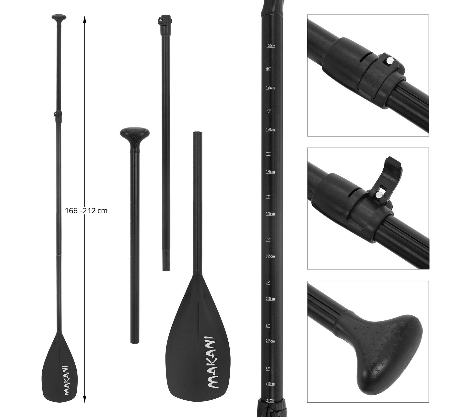 Stand Up Paddle Pagaie Sup Gonflable Makani 150kg 320 cm Planche De ...