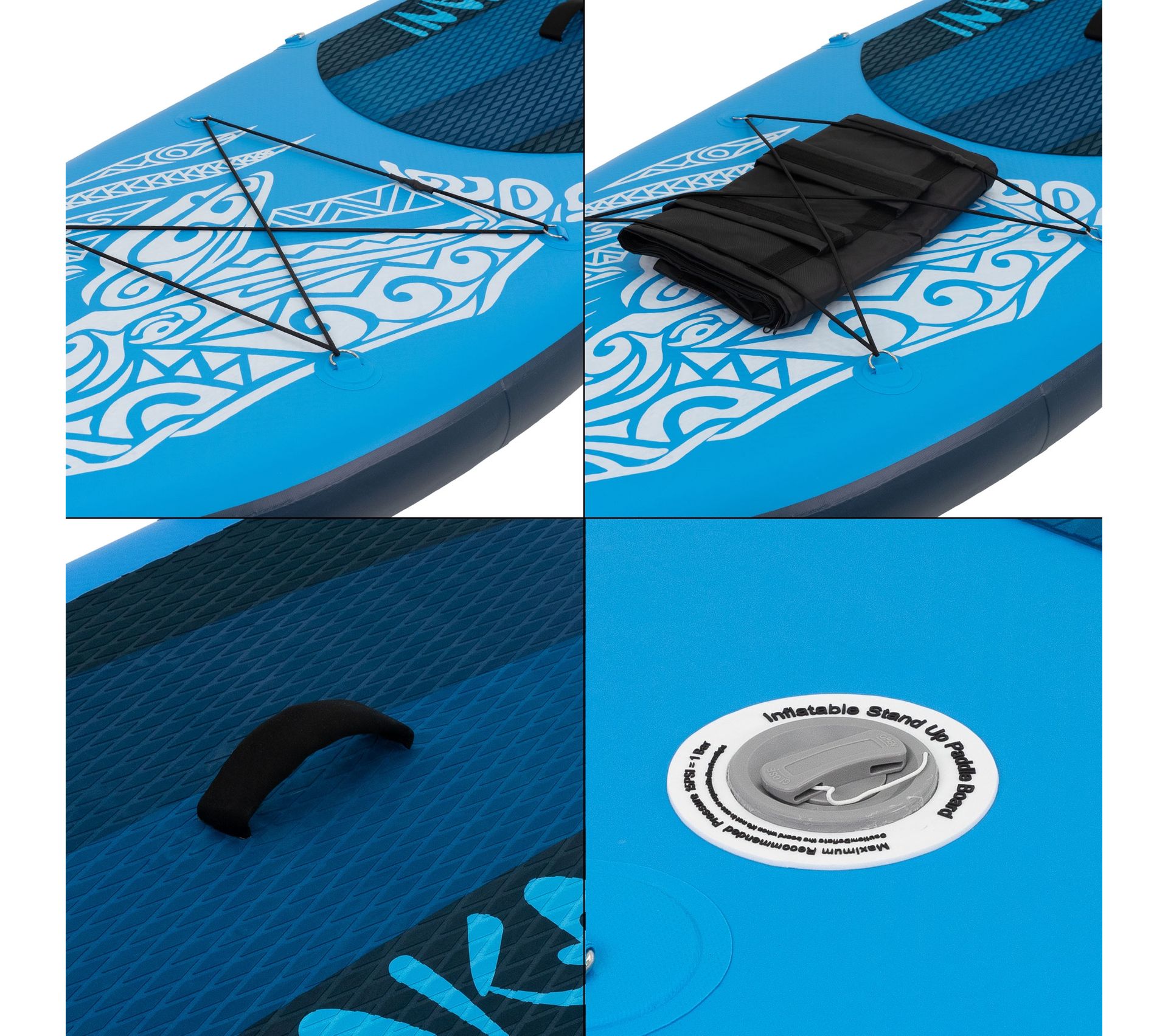 Stand Up Paddle Pagaie Sup Gonflable Makani 150kg 320 cm Planche De ...