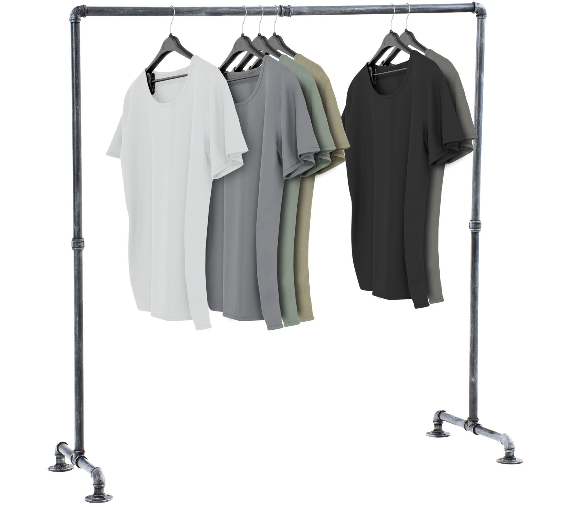 Portant À Vêtement Jersey Argent/150 Cm - Portant et penderie BUT