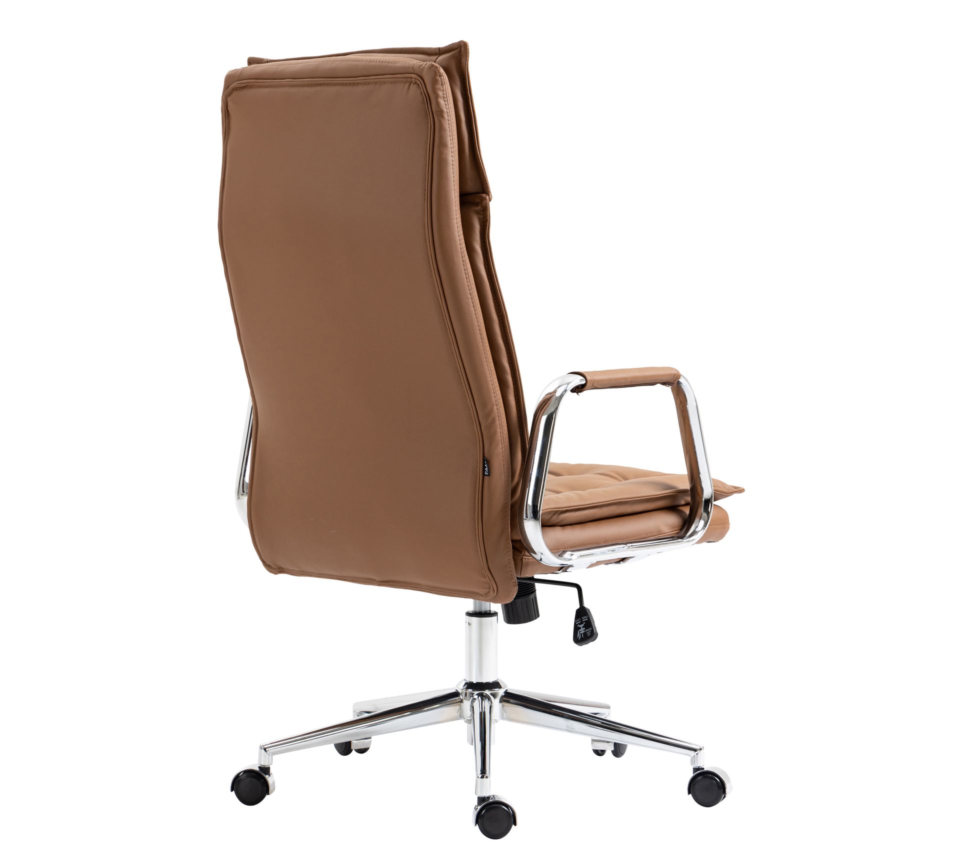 Fauteuil De Bureau Sotira En Véritable Cuir Ajustable Et Pivotant ...