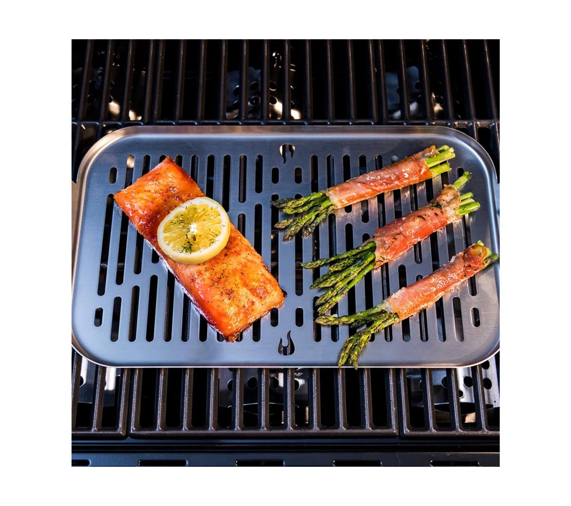 Plaque De Cuisson En Inox Grill+® - Accessoire pour barbecue et plancha BUT