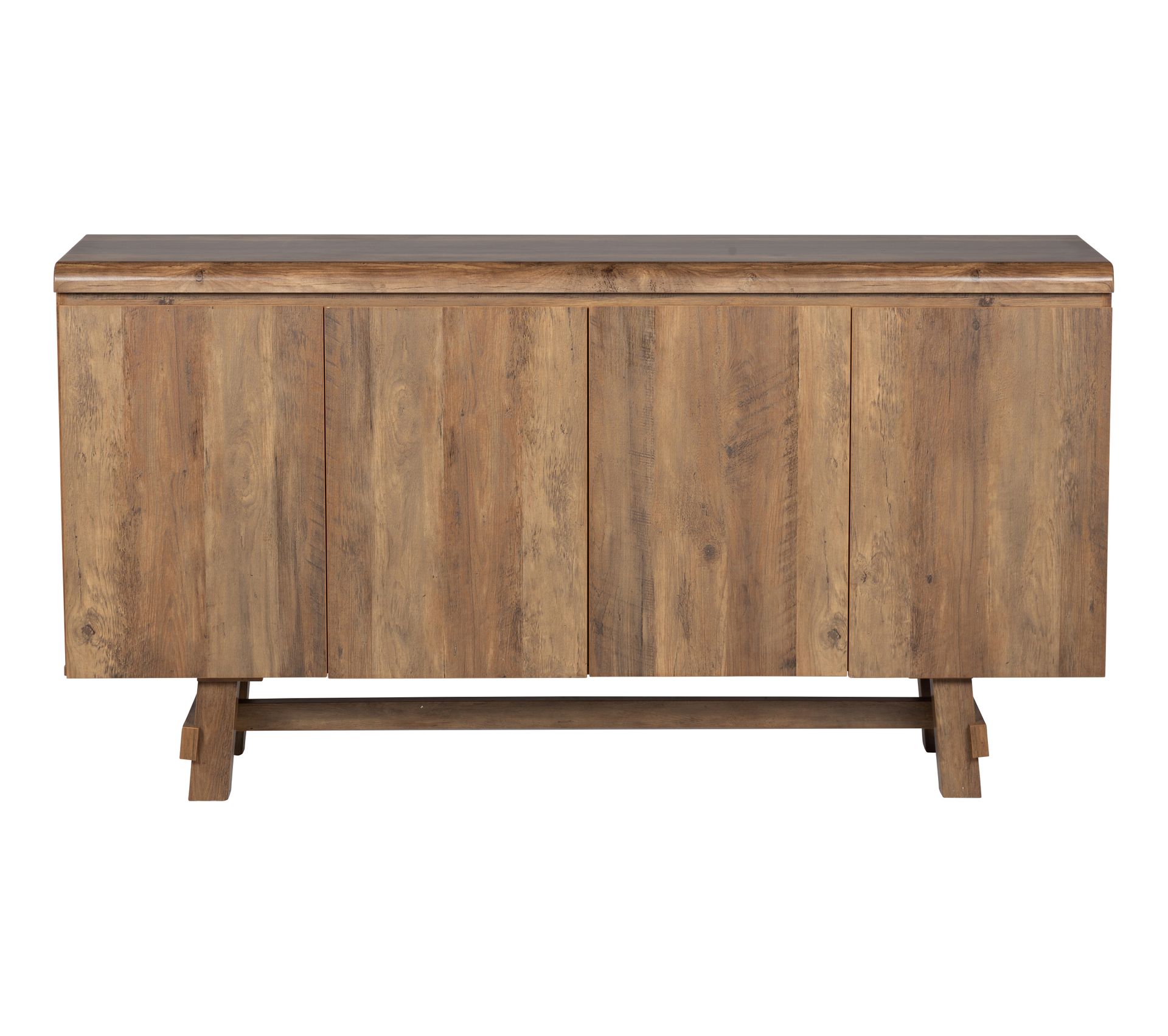 Buffet 4 portes BAMAKO imitation bois rustique - Buffet BUT