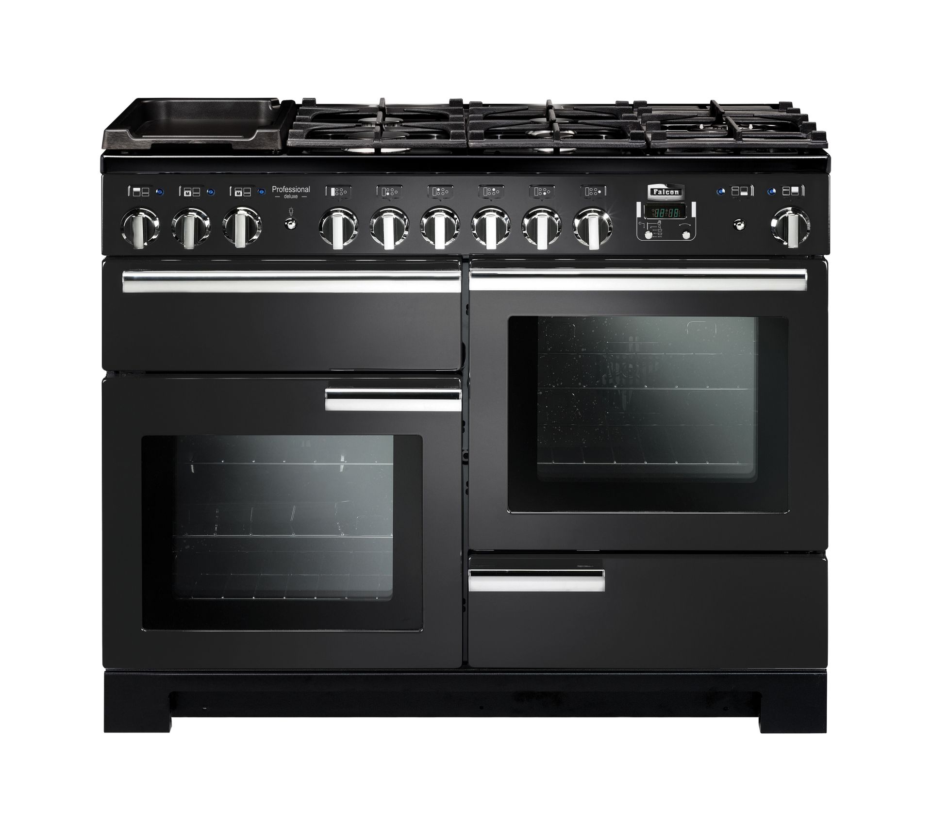 Piano de cuisson mixte FALCON PDL110DFCB 110cm Charbon - Cuisinière BUT