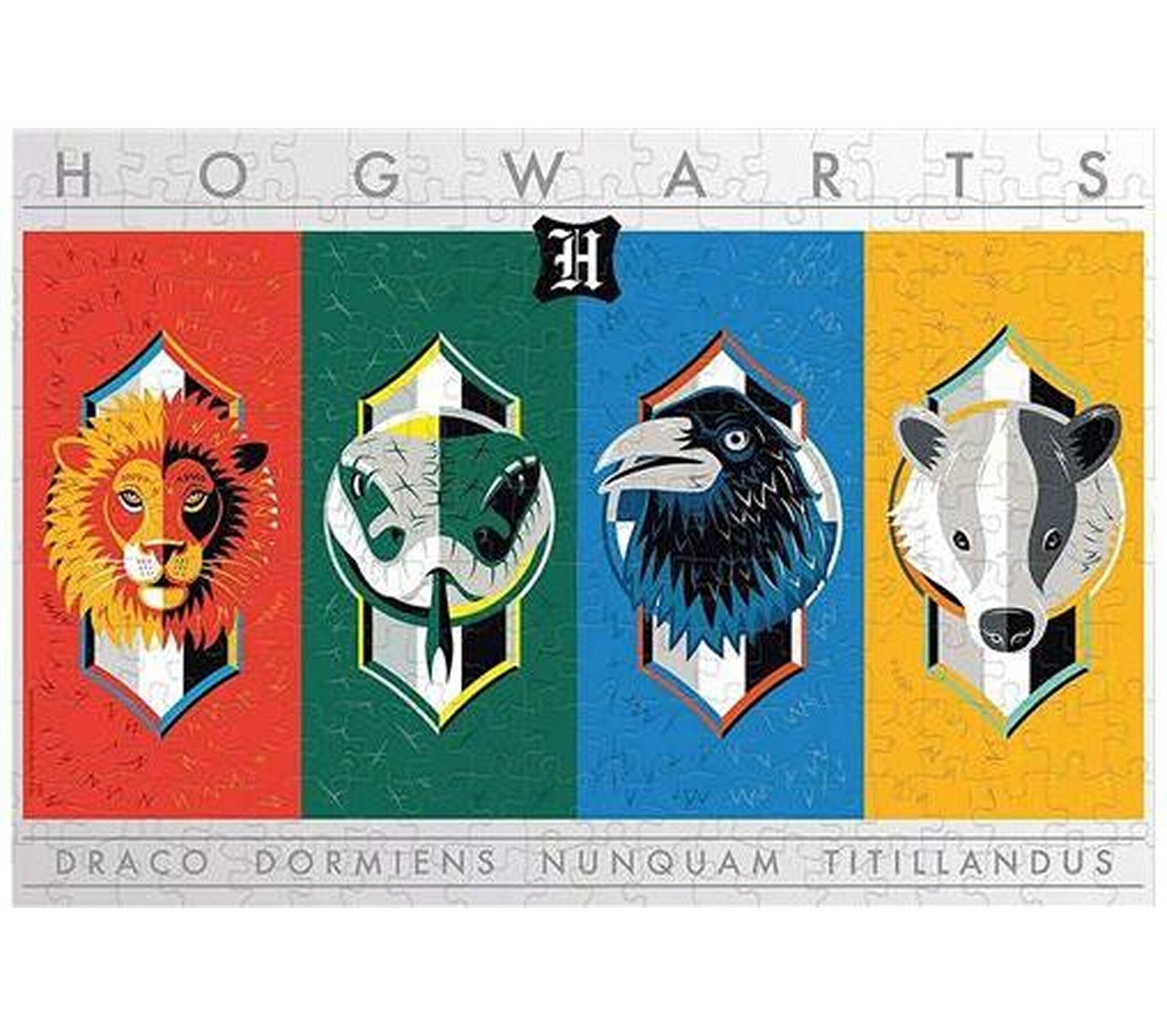 Puzzle Harry Potter House Crests 500 Pieces - Jeux - Jouets BUT