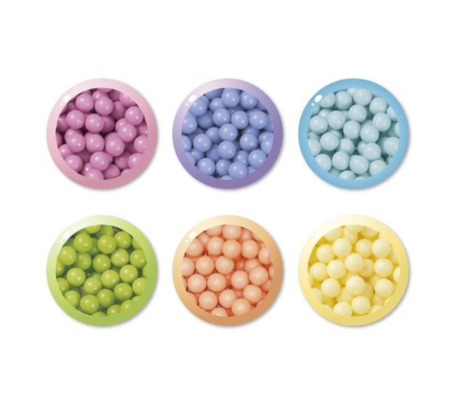 Perles Recharge Perles Pastel - Toute l'offre loisirs créatif BUT