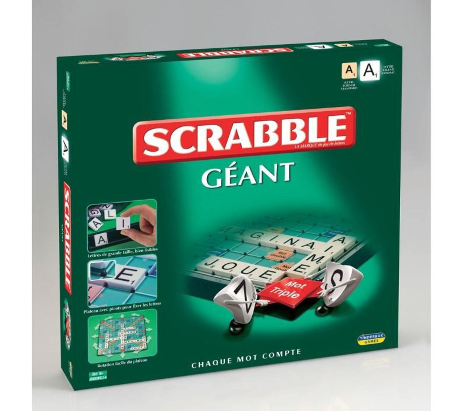 Jeu De Société Scrabble Géant Mégableu - Jeux - Jouets BUT