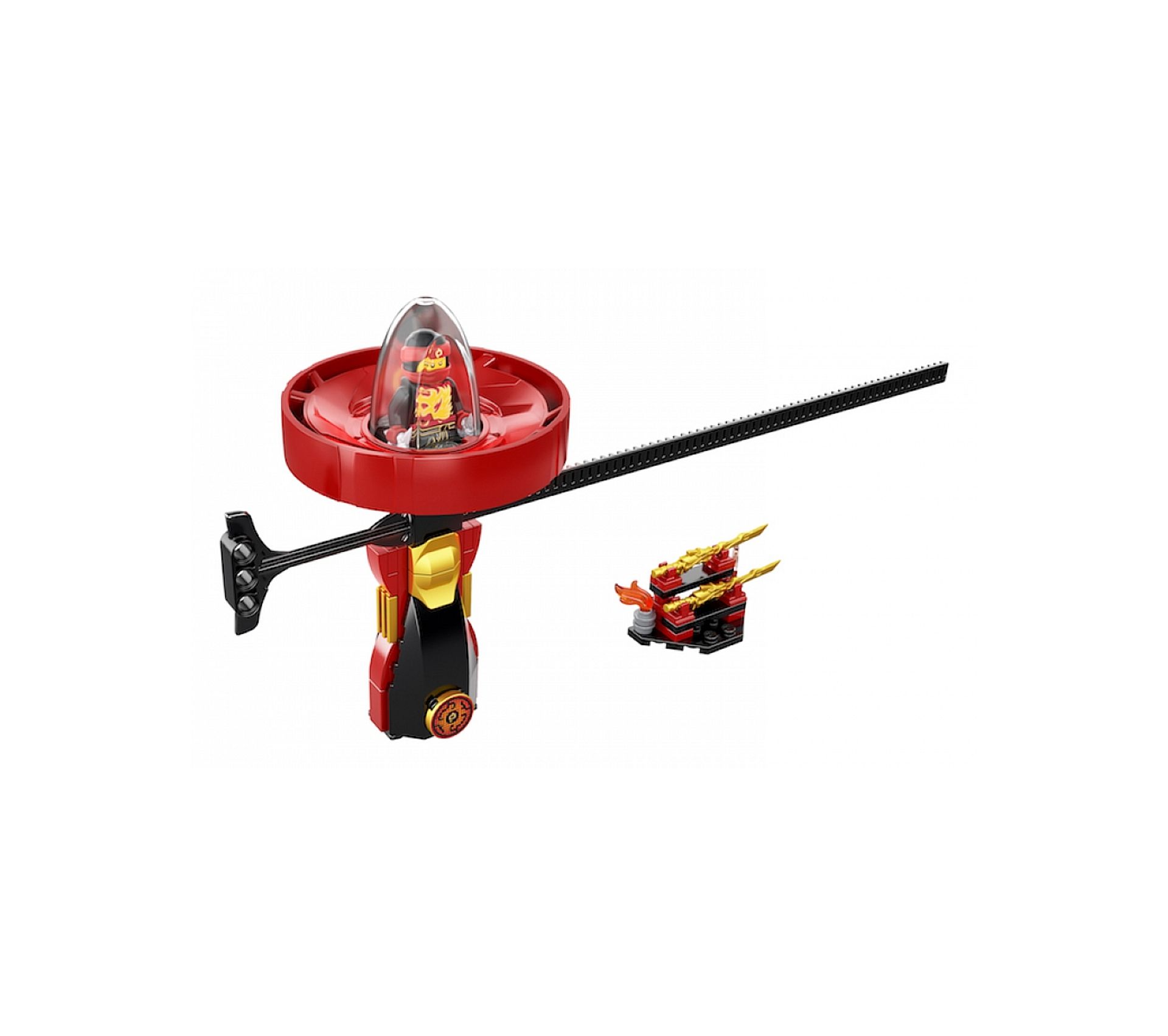 70633 Kai - Maître Du Spinjitzu, Lego(r) Ninjago(r) - Figurine - Monde ...