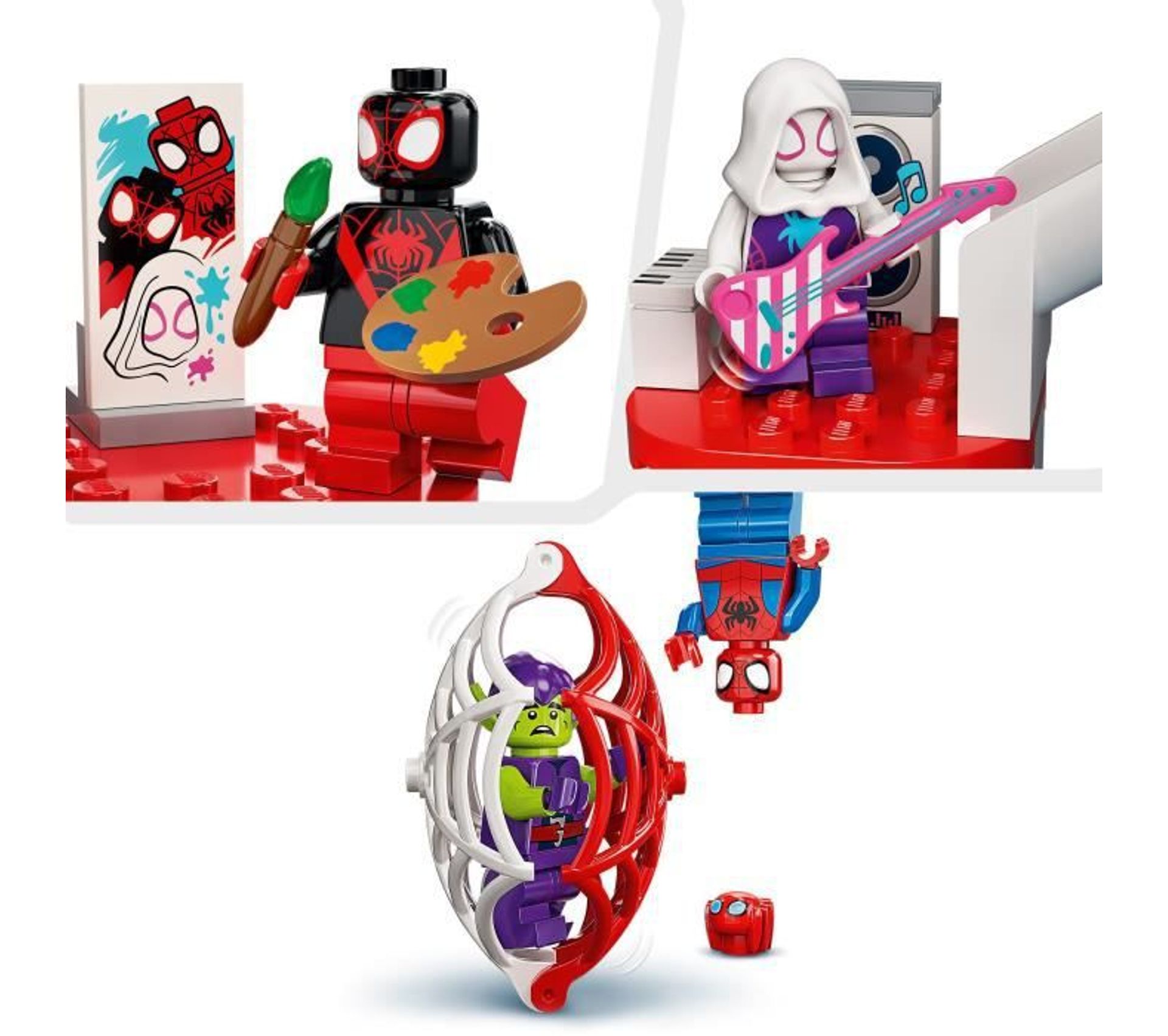 10784 Marvel Spidey Et Ses Amis Extraordinaires La Base Secrete Du Qg ...