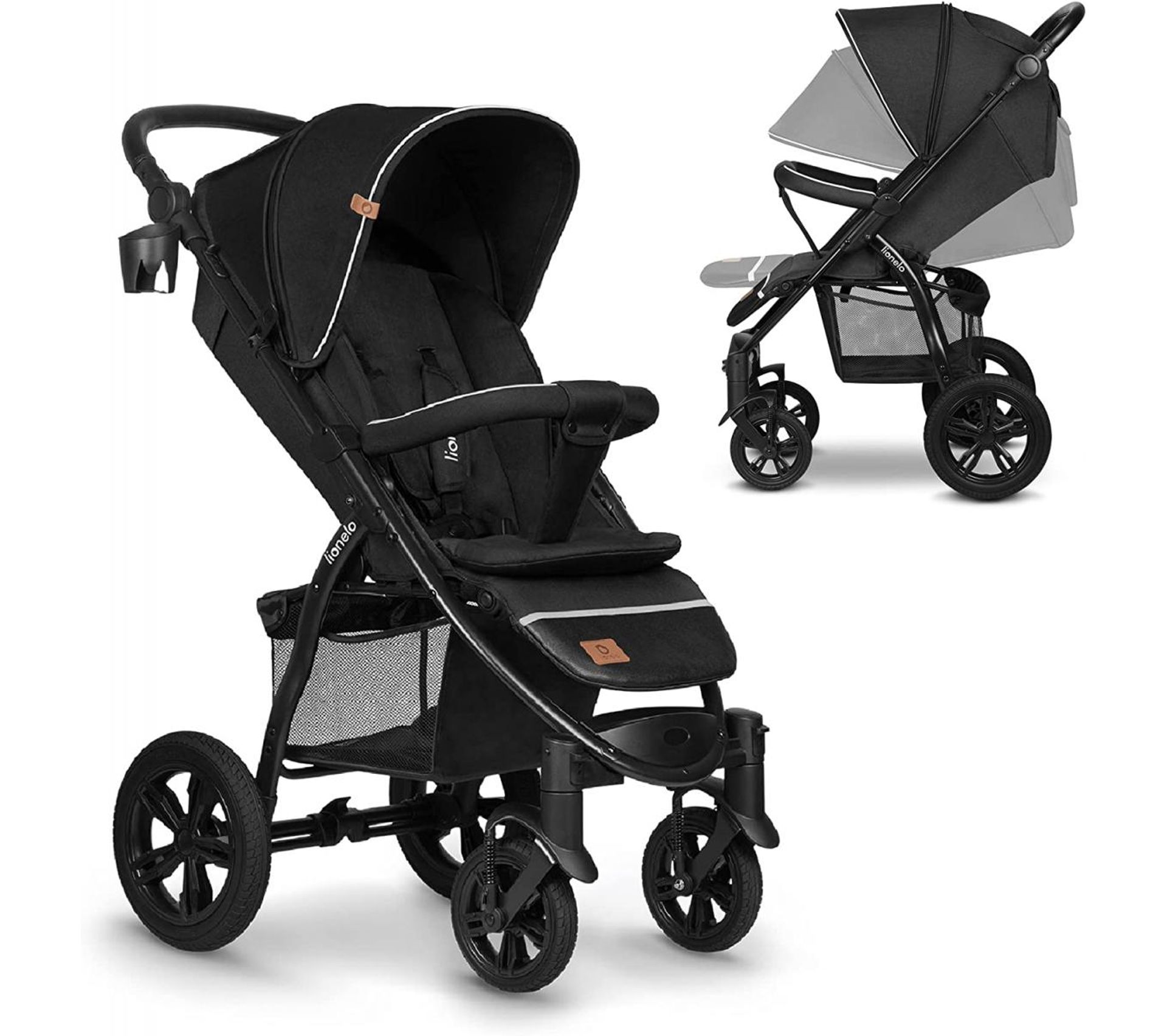 Poussette Annet Tour Noir Carbon - Poussette BUT