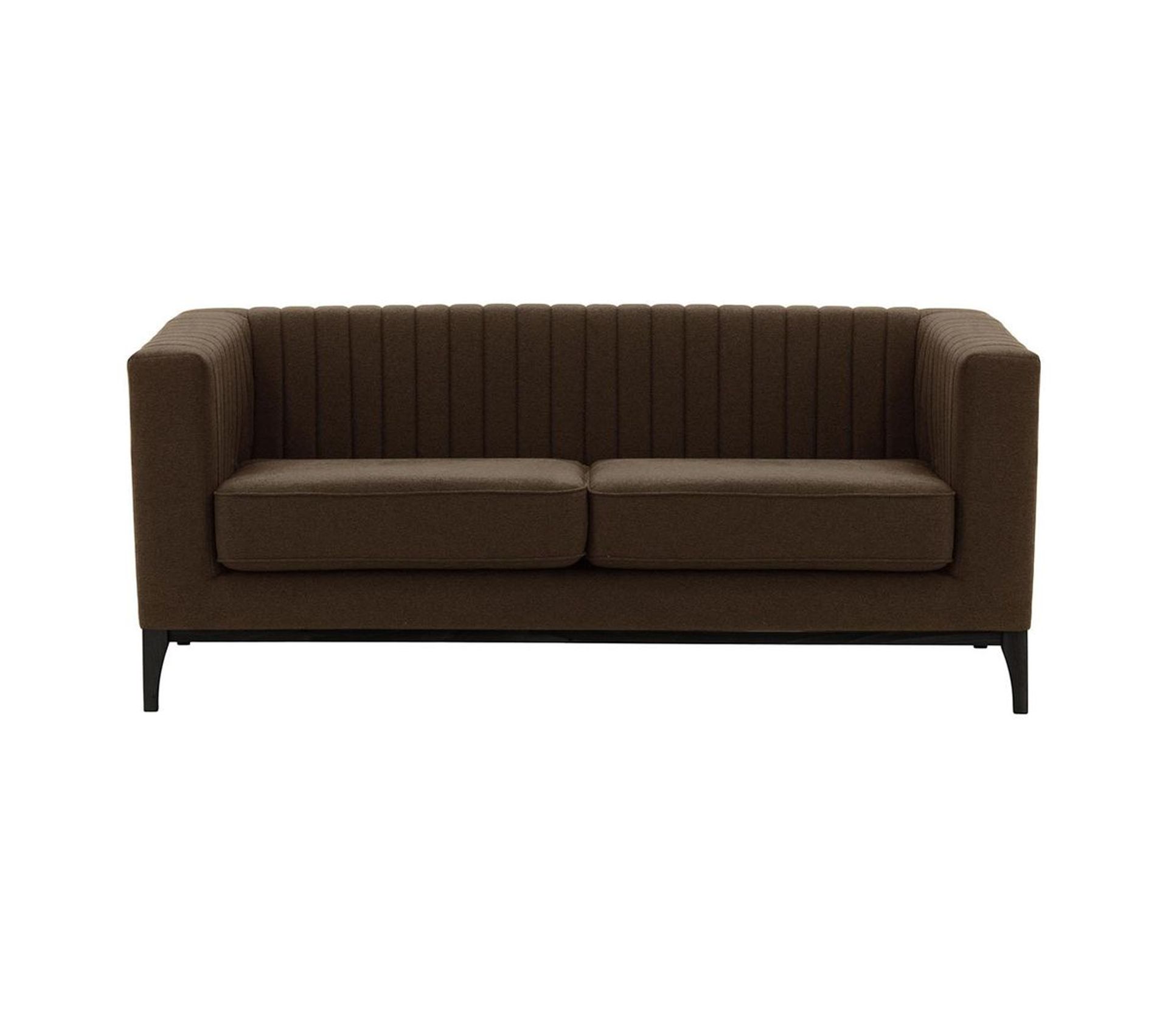 Canapé Deux Places Slender Wood - Marron - Baku 12 - Canapé BUT