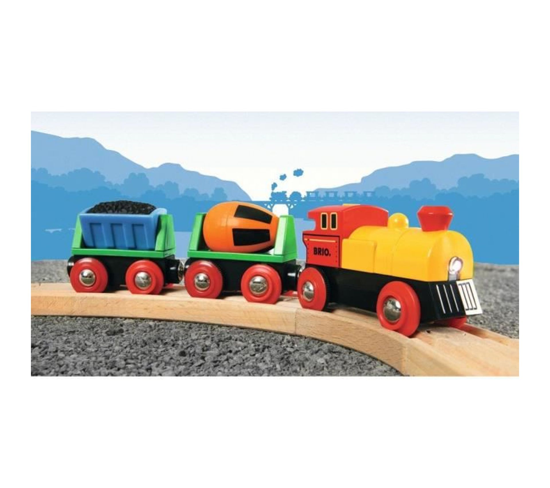Train De Marchandises Avec Lumiere - Jeux - Jouets BUT