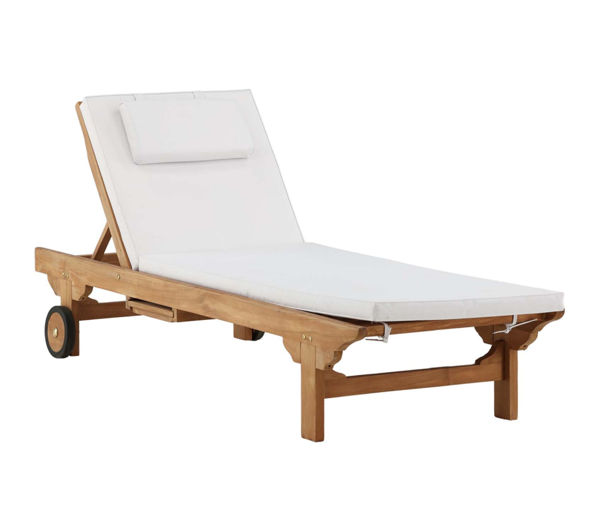 Transat Extérieur En Teck Ghana - Chaise longue - Transat BUT