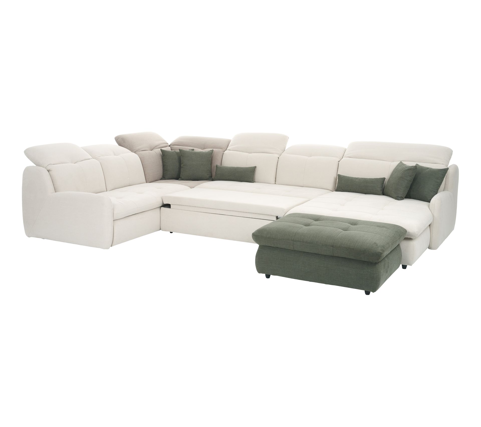 Canapé d'angle gauche PACK CUPIDO modulable convertible - Canapé BUT