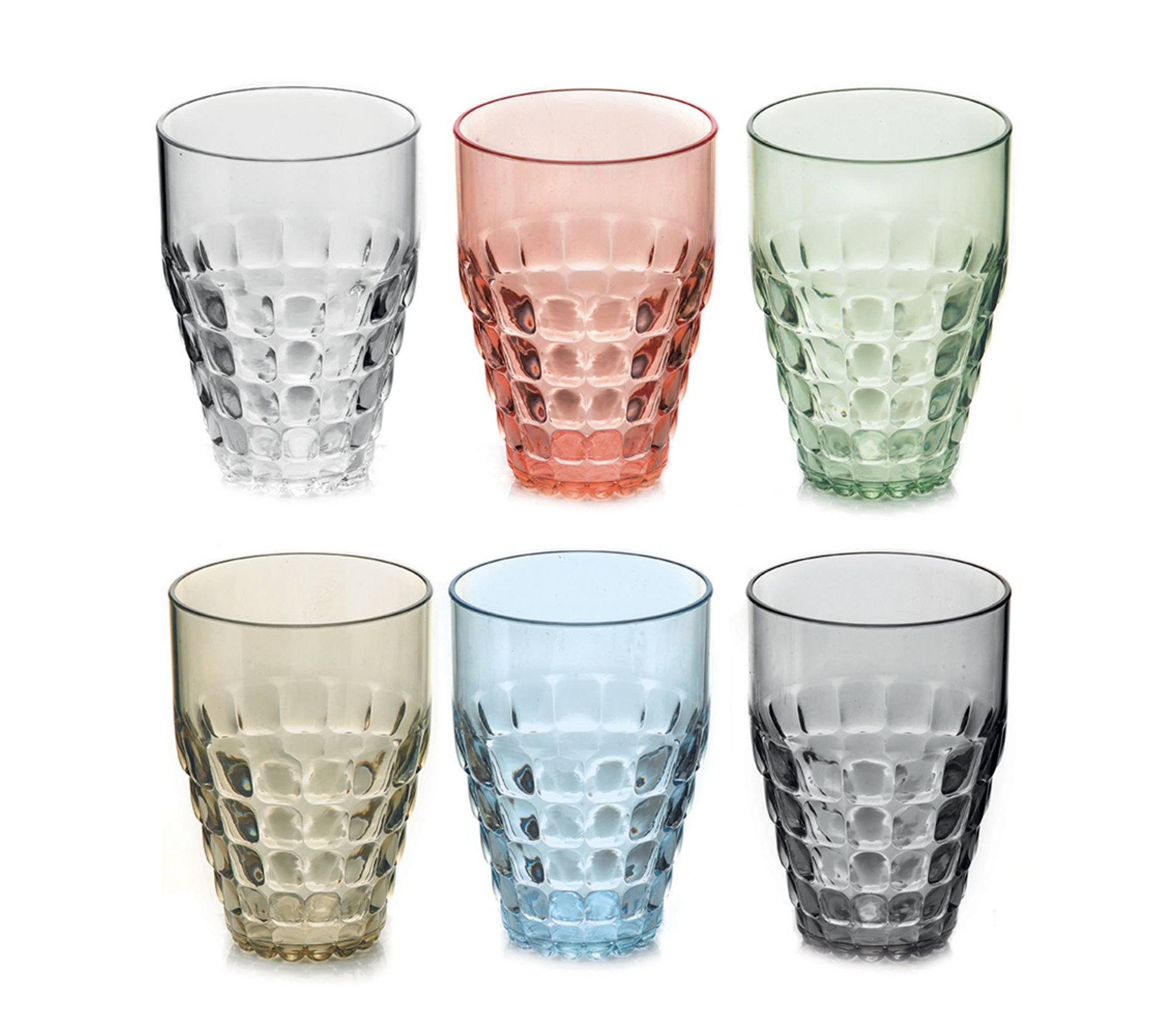 Set De 6 Verres Hauts 51cl Tiffany Couleur Assortis - Verre BUT