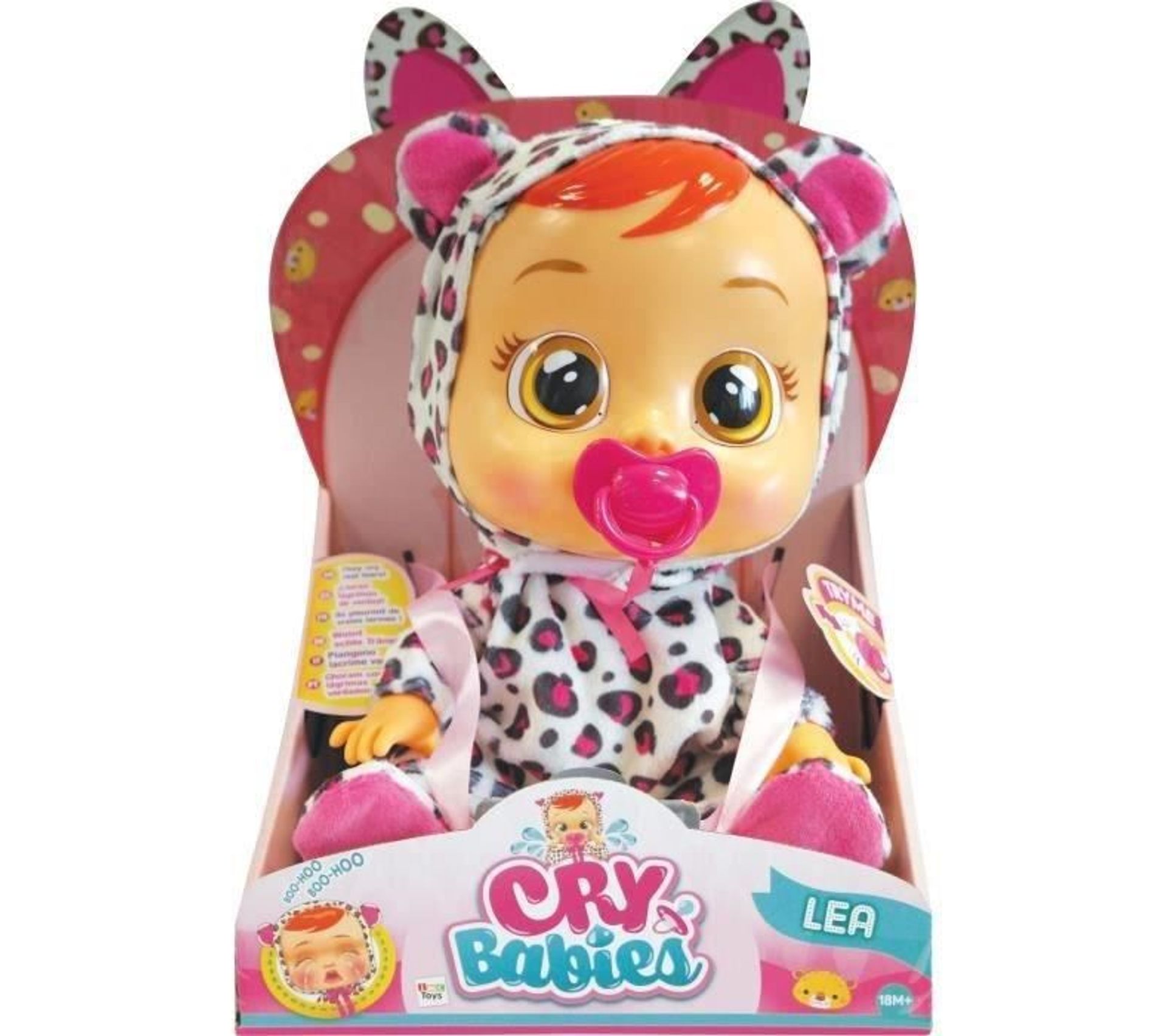 Poupon Léa Cry Babies - Peluche BUT