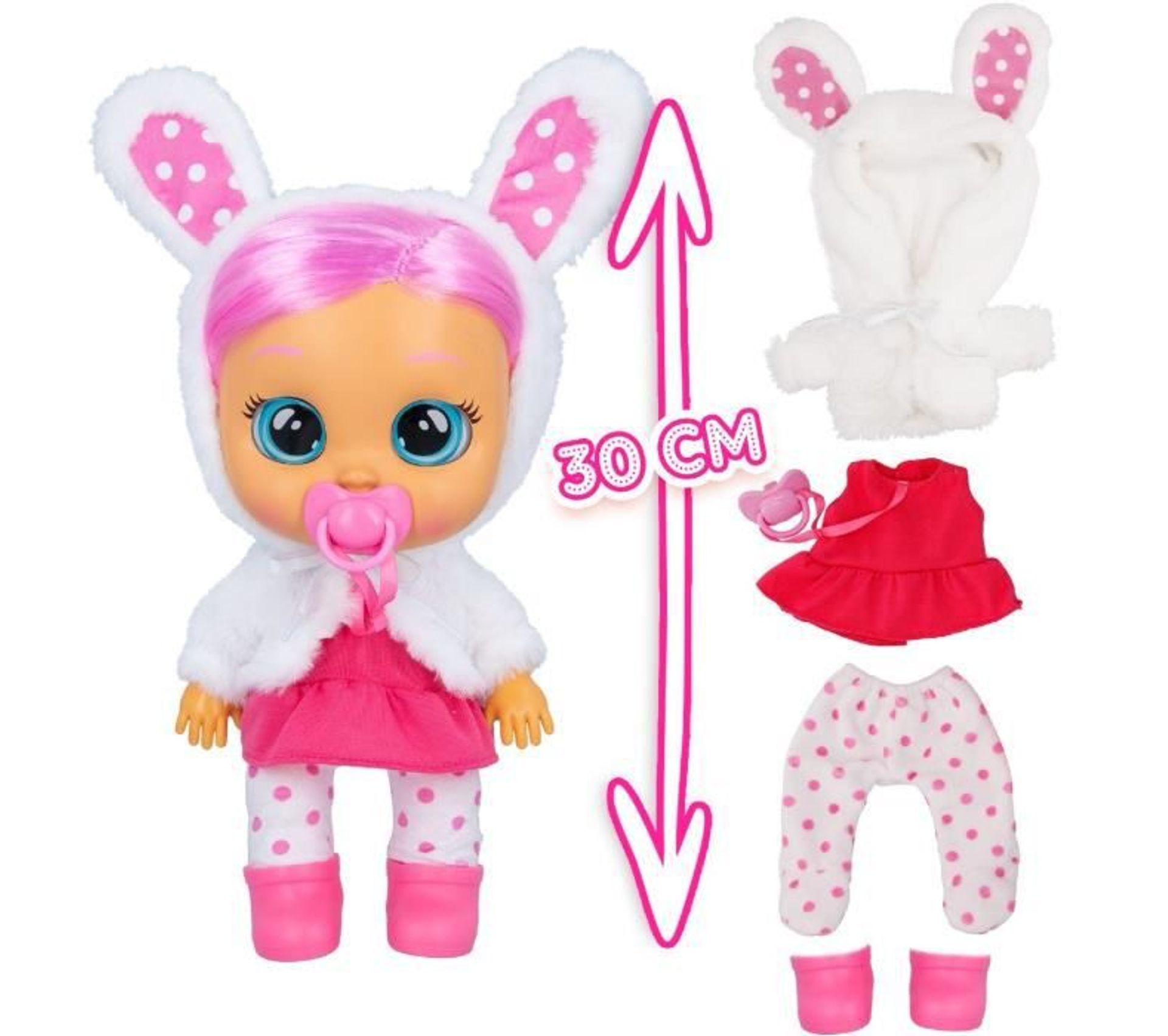 Poupon Dressy, Coney - Cry Babies - Jeux - Jouets BUT