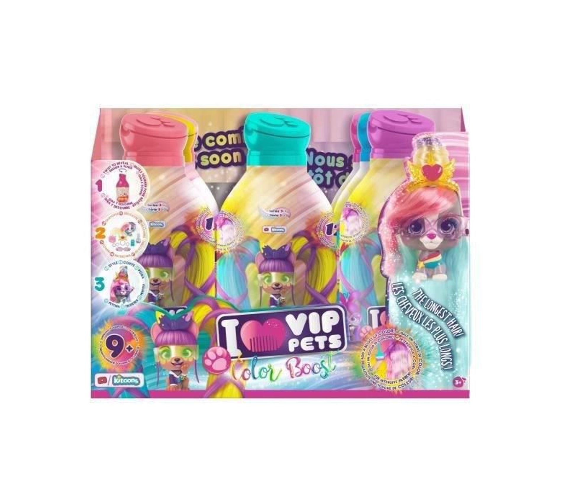 Vip Pets Série 3 Color Boost 30 Cm - Jeux - Jouets BUT